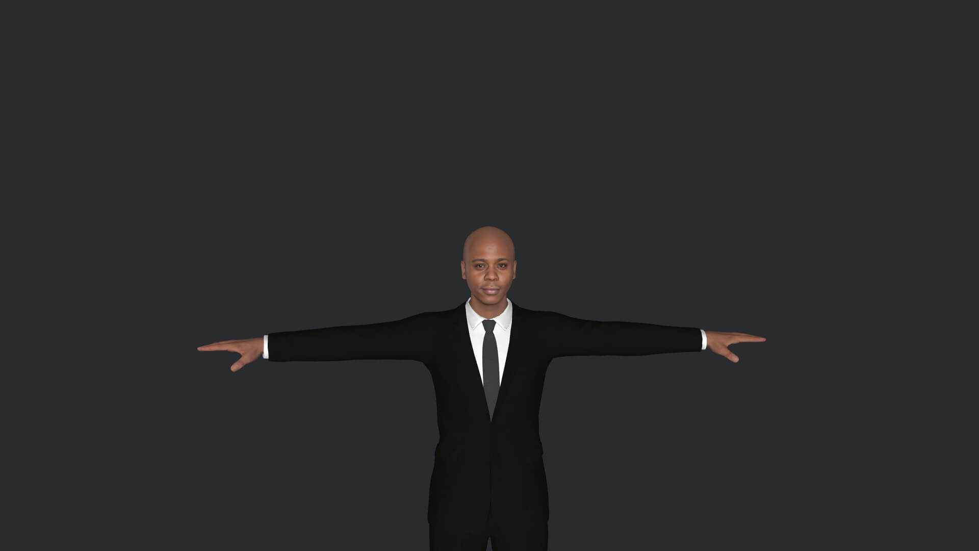 Dave Chappelle Realistic Full Body Fully Rigged Character - 3D Model by ...