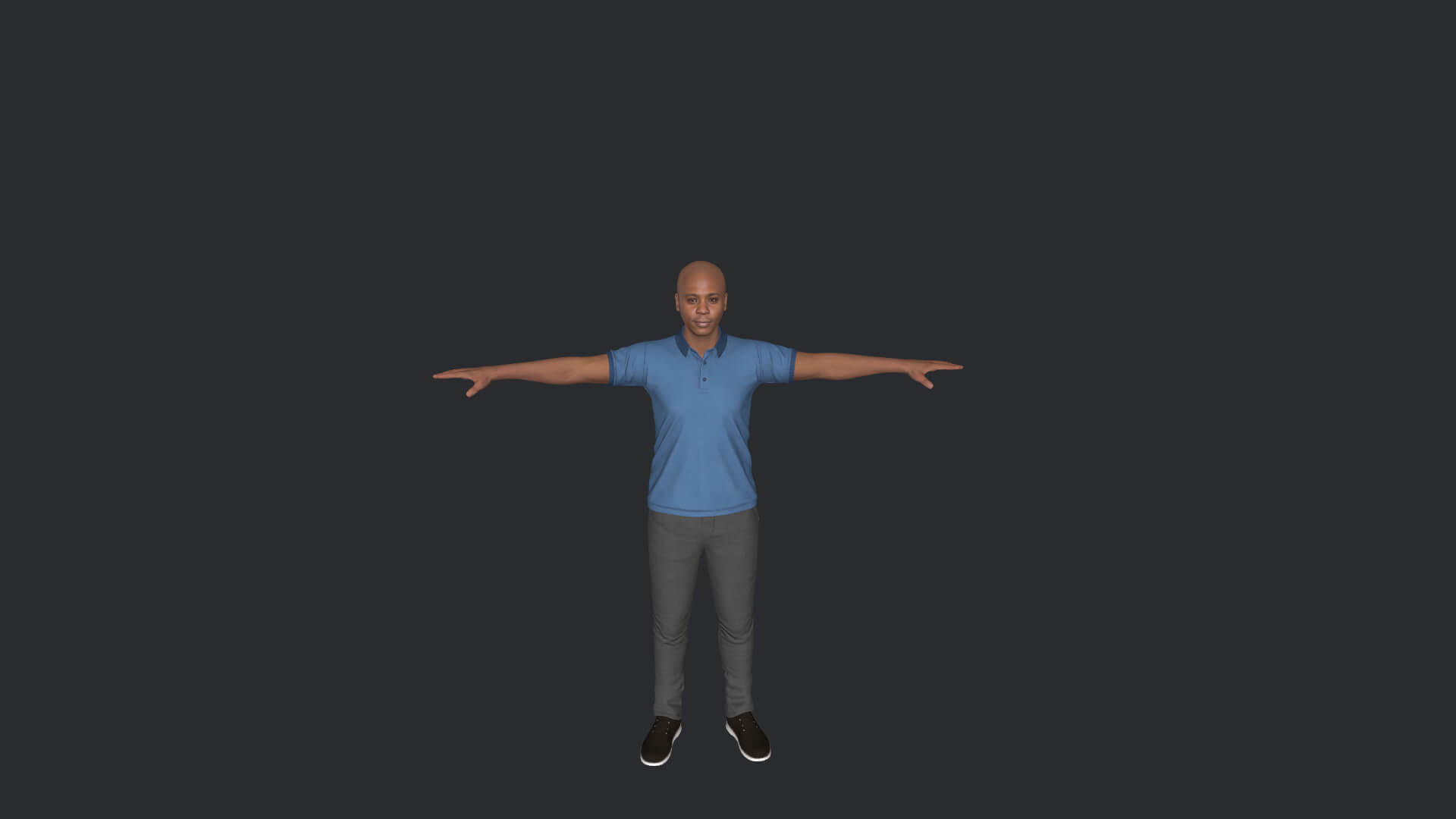 Dave Chappelle Realistic Full Body Fully Rigged Character - 3D Model by ...