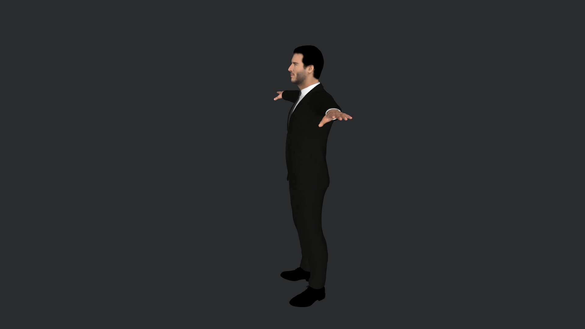 David Beckham Realistic Full Body Fully Rigged Character - 3D Model by ...