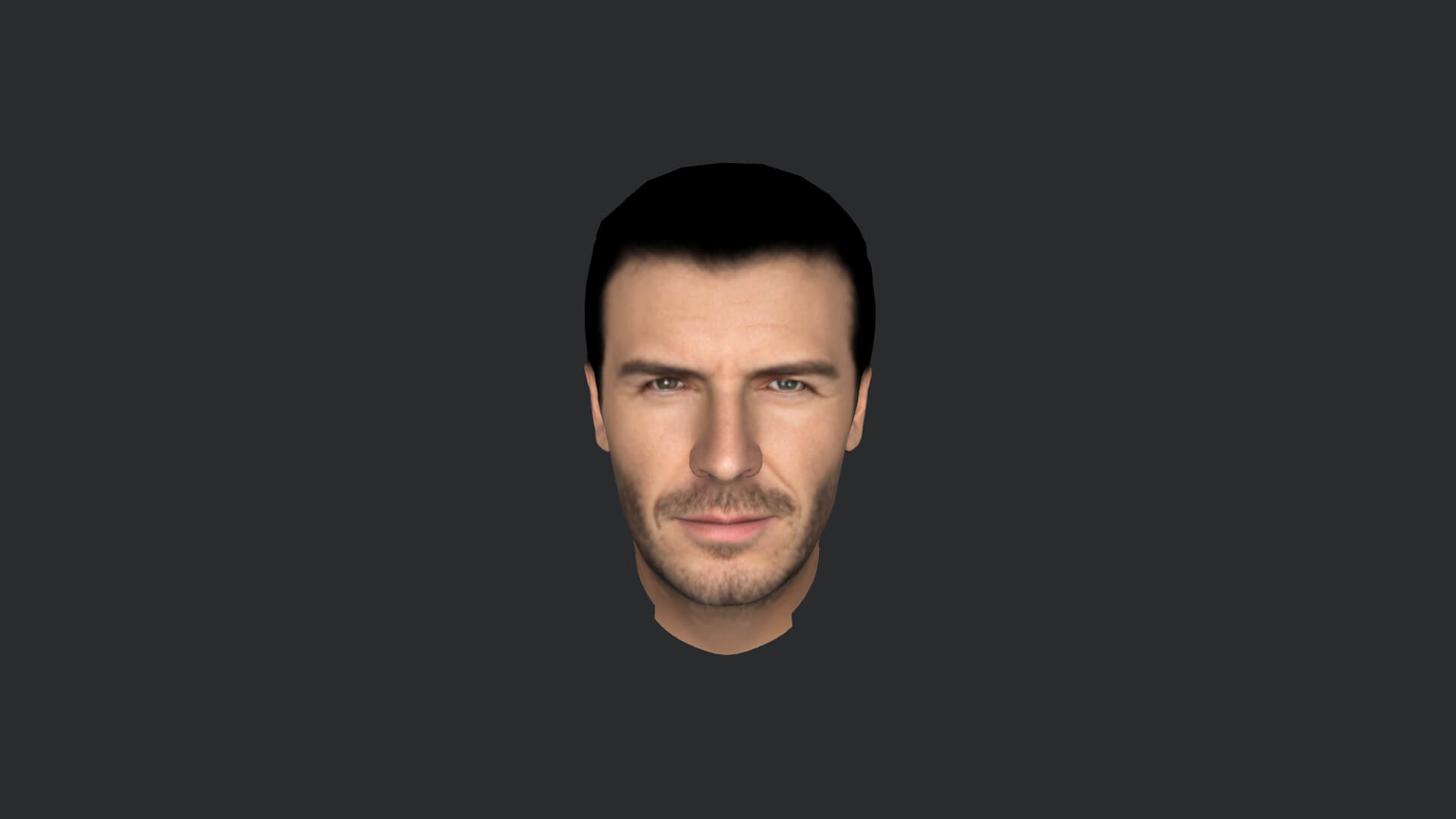 David Beckham Realistic Full Body Fully Rigged Character - 3D Model by ...