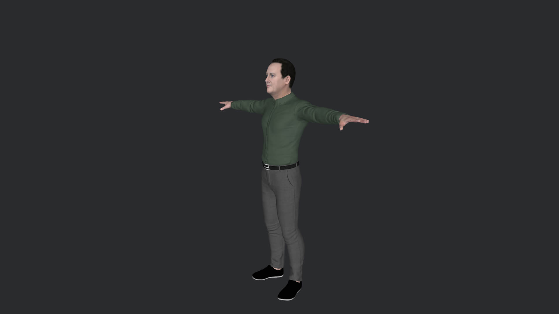 David Cameron Realistic Full Body Fully Rigged Character - 3D Model by ...