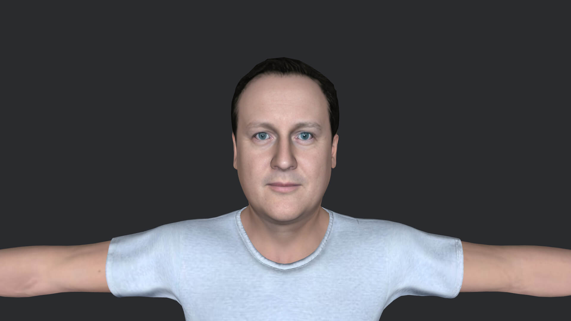 David Cameron Realistic Full Body Fully Rigged Character - 3D Model by ...