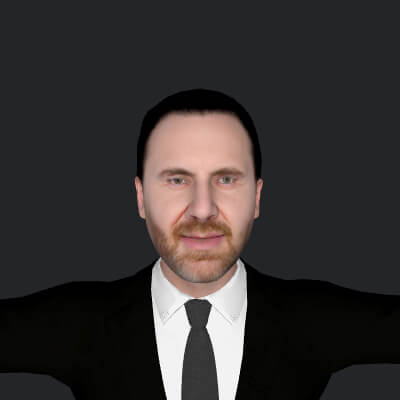 David Guetta Realistic Full Body Fully Rigged Character - 3D Model by ...