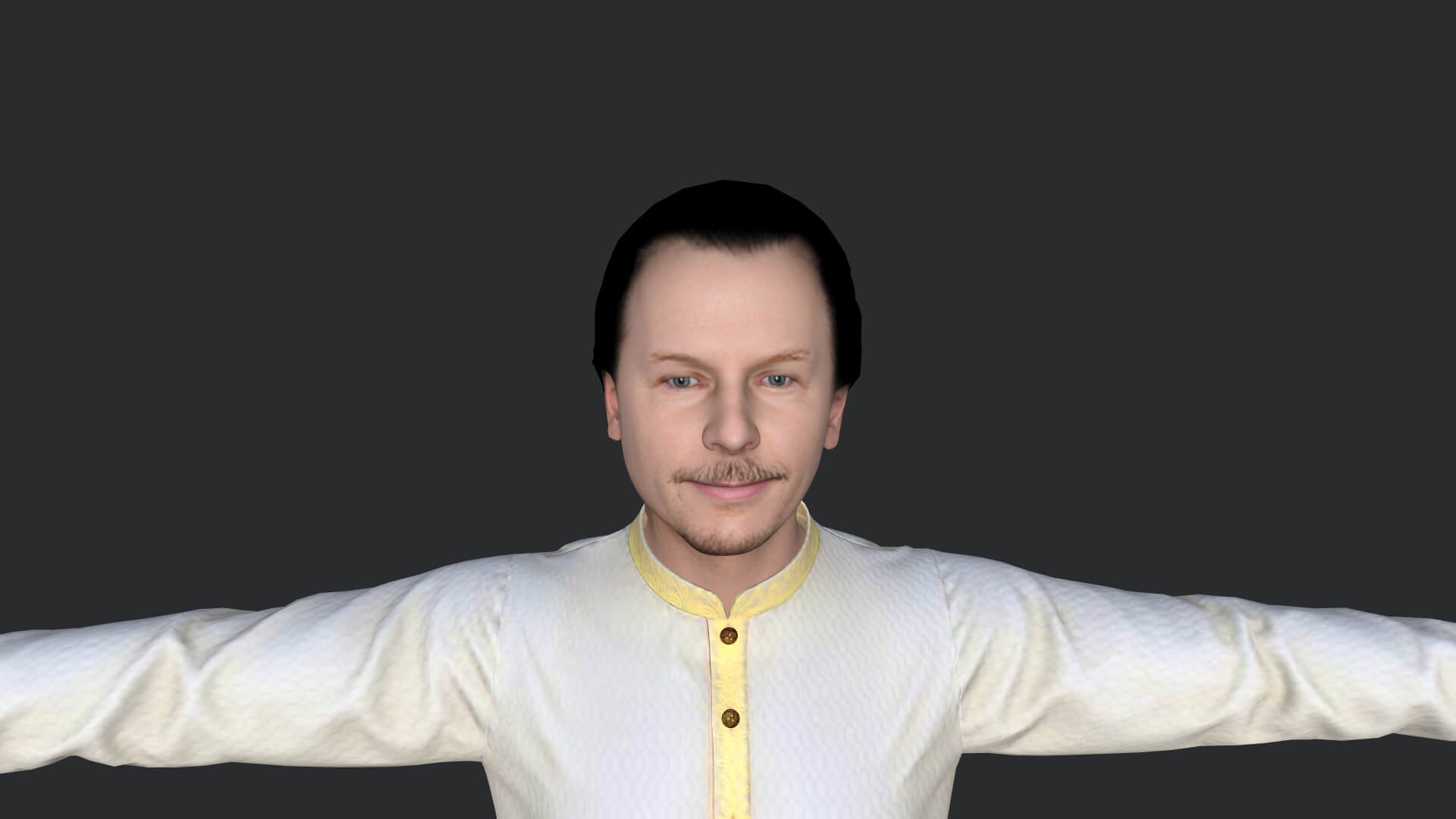 David Spade Realistic Full Body Fully Rigged Character - 3D Model by ...