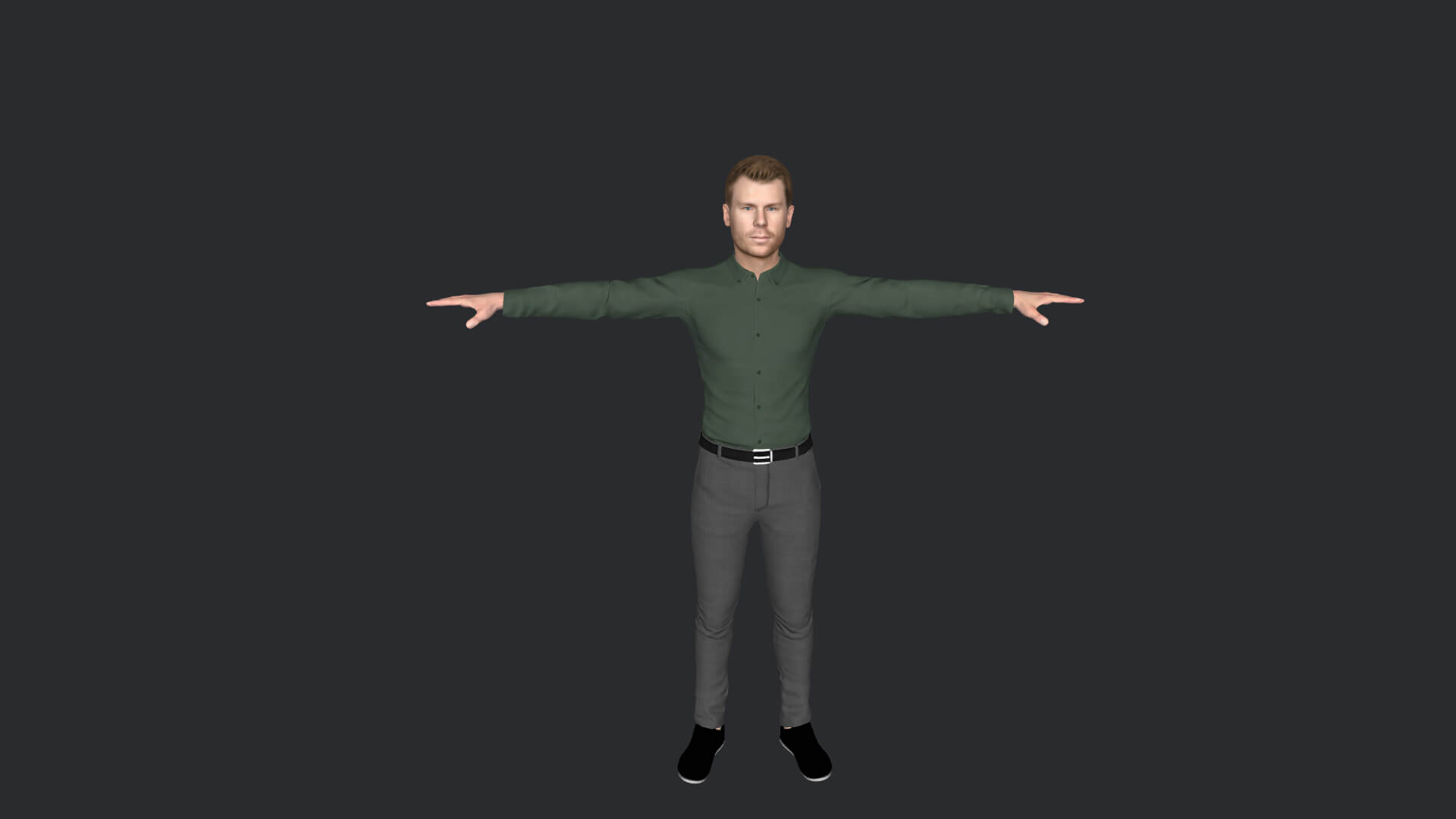 David Warner Body
