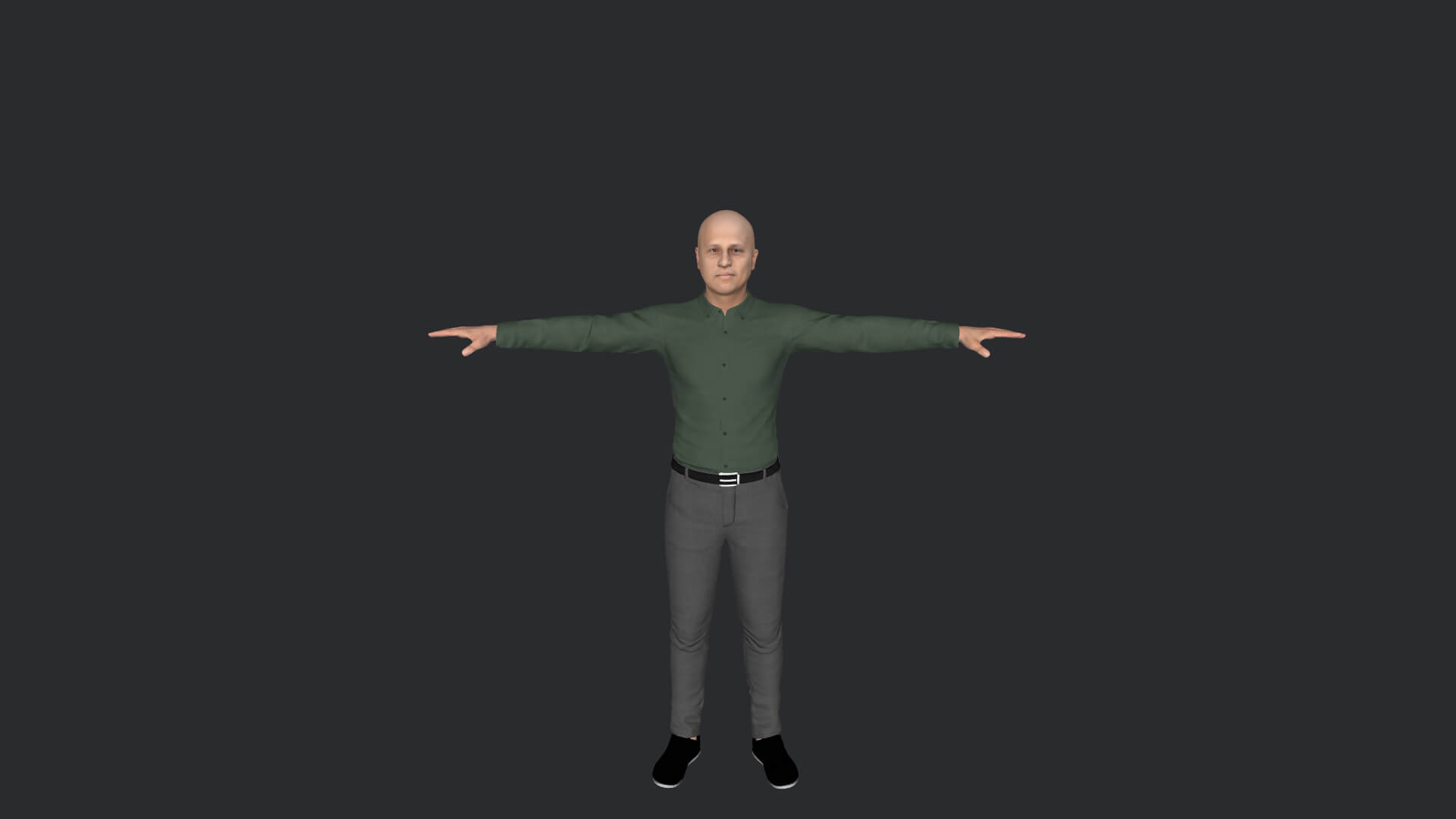 Dean Barrow Realistic Full Body Fully Rigged Character - 3D Model by ...