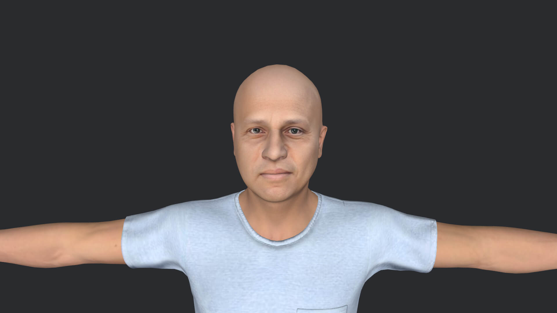 Dean Barrow Realistic Full Body Fully Rigged Character - 3D Model by ...