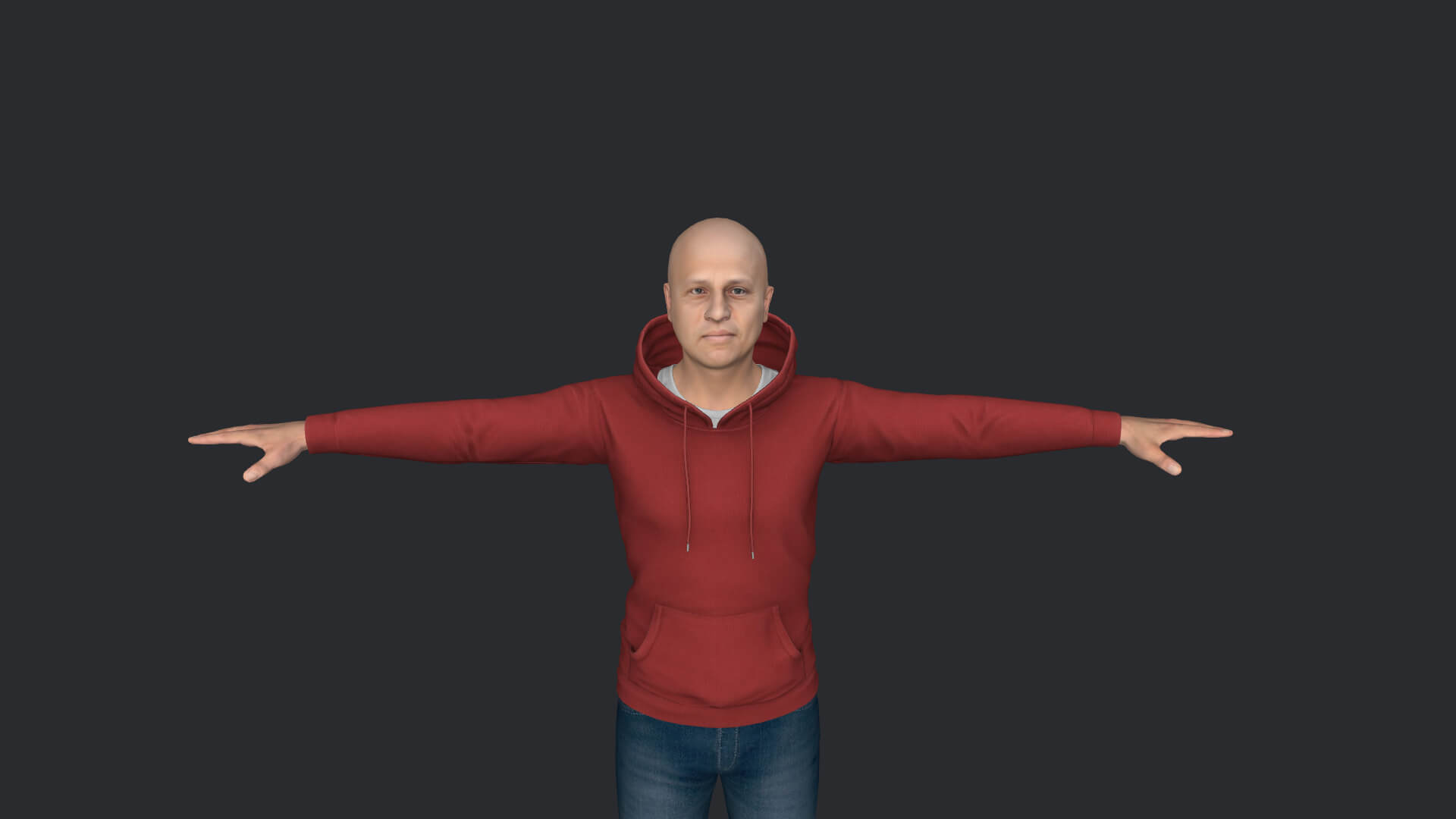 Dean Barrow Realistic Full Body Fully Rigged Character - 3D Model by ...