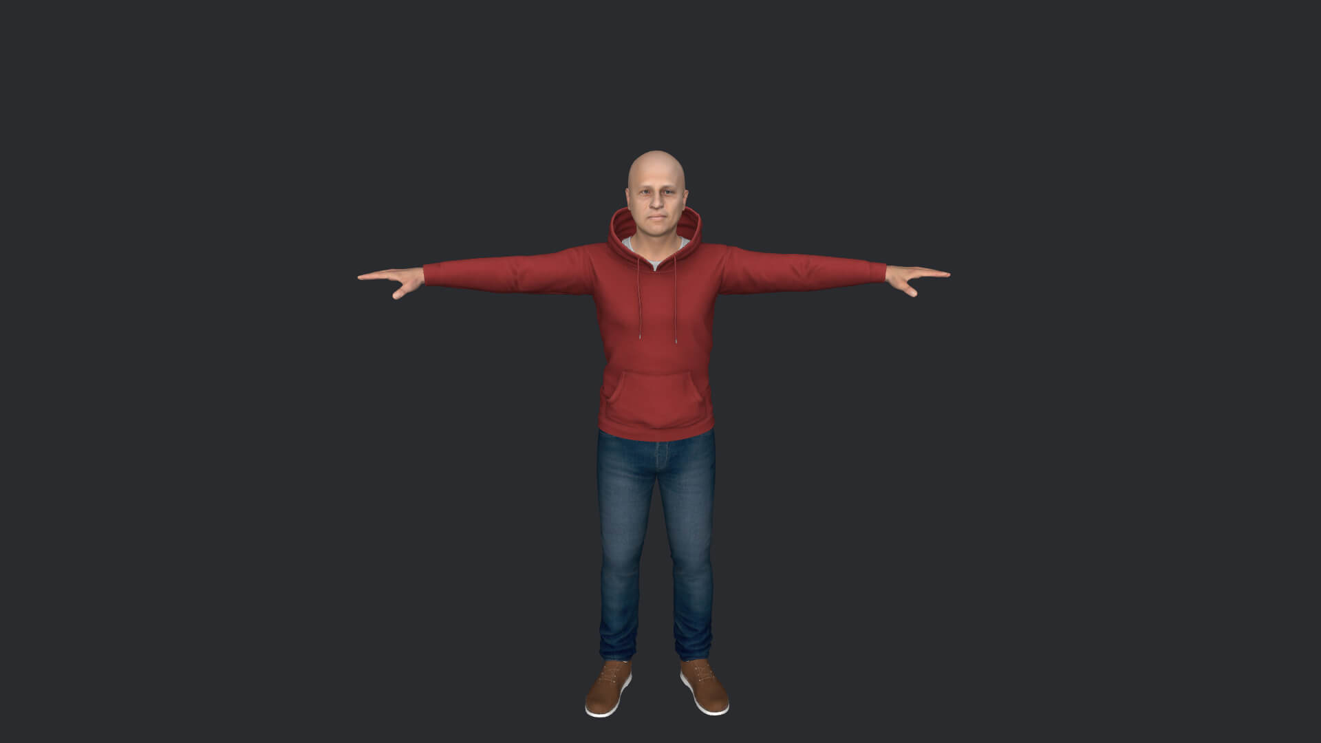 Dean Barrow Realistic Full Body Fully Rigged Character - 3D Model by ...