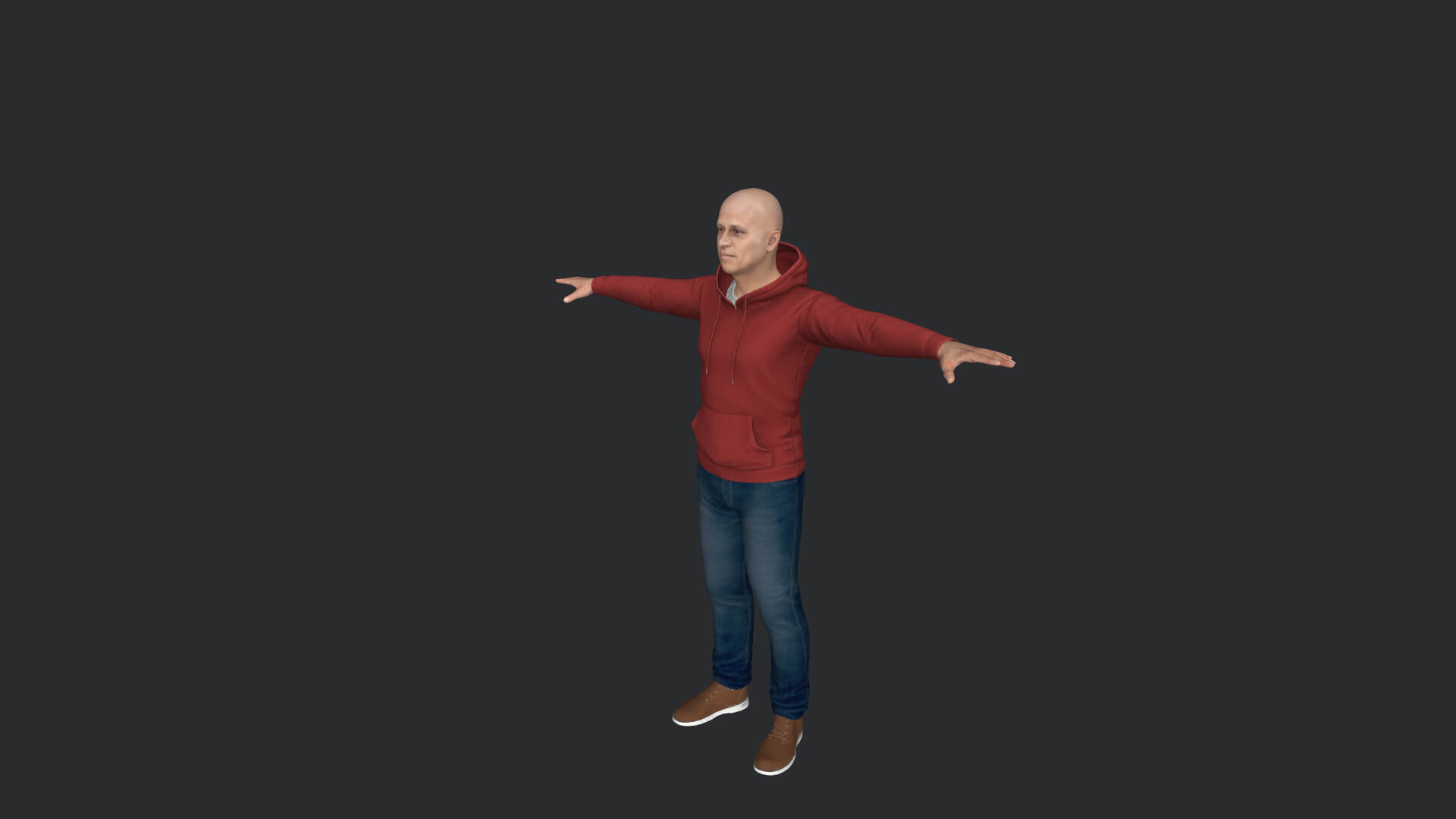 Dean Barrow Realistic Full Body Fully Rigged Character - 3D Model by ...