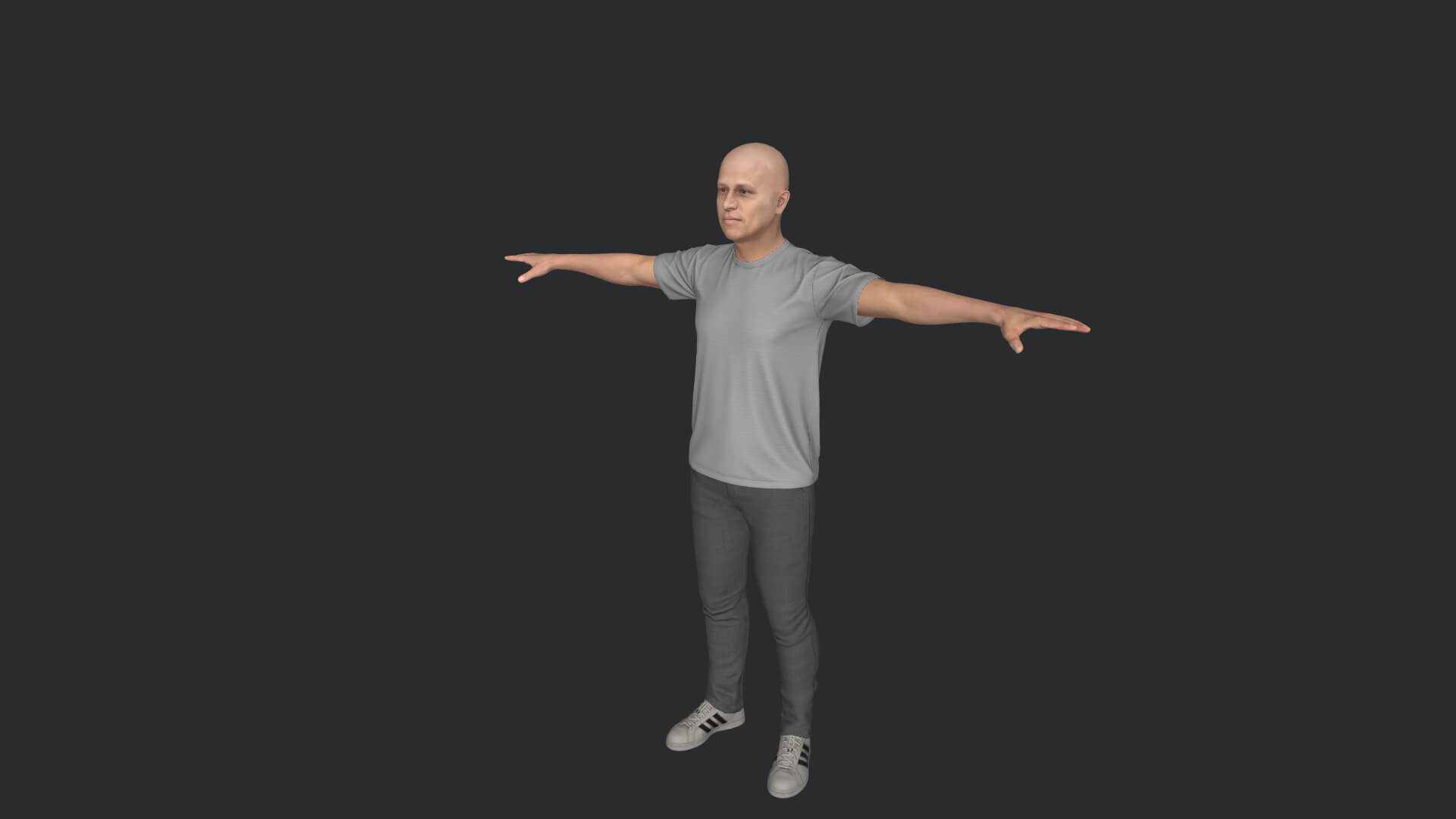Dean Barrow Realistic Full Body Fully Rigged Character - 3D Model by ...
