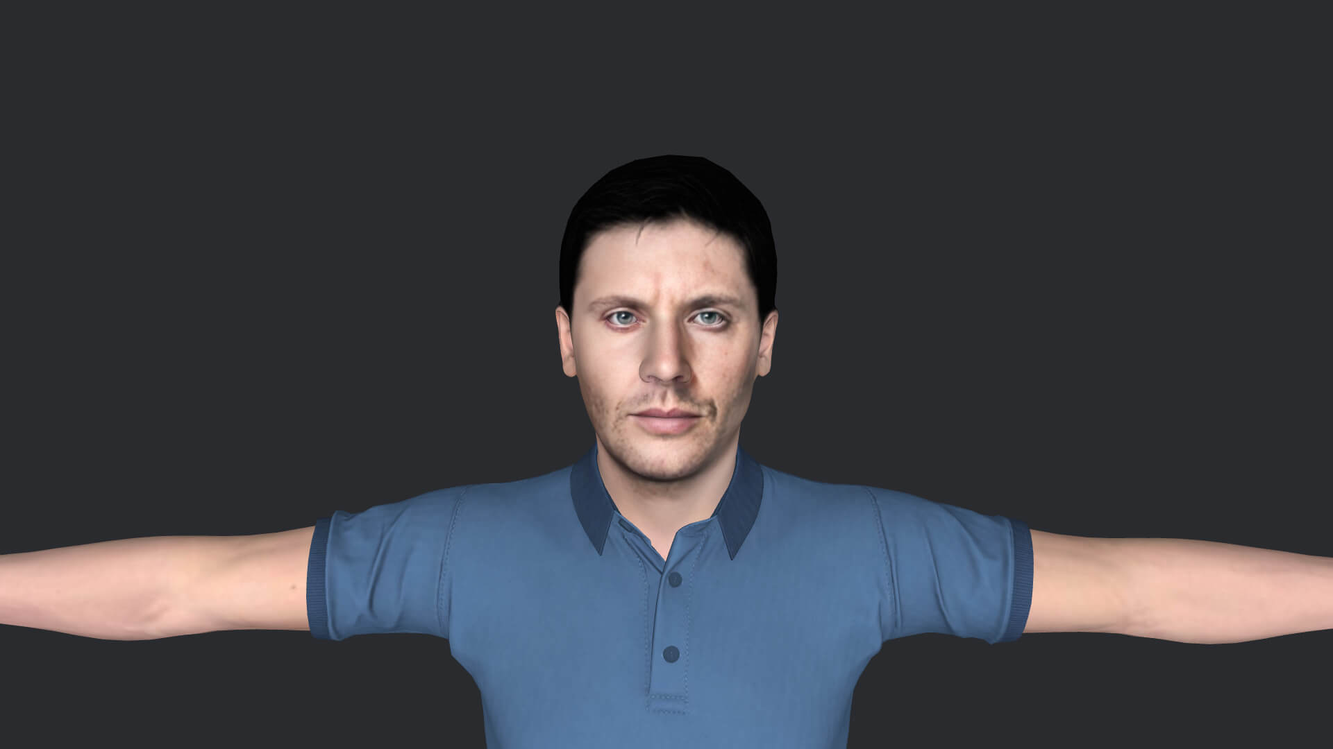Dean Winchester Realistic Full Body Fully Rigged Character - 3D Model ...