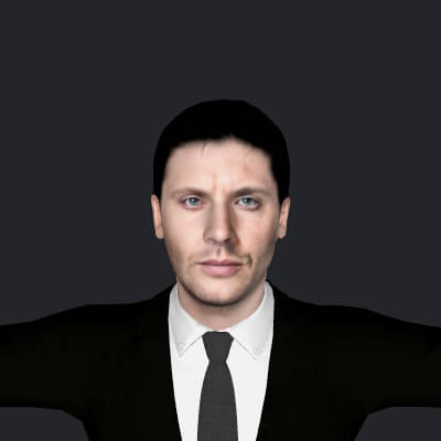 Dean Winchester Realistic Full Body Fully Rigged Character - 3D Model ...