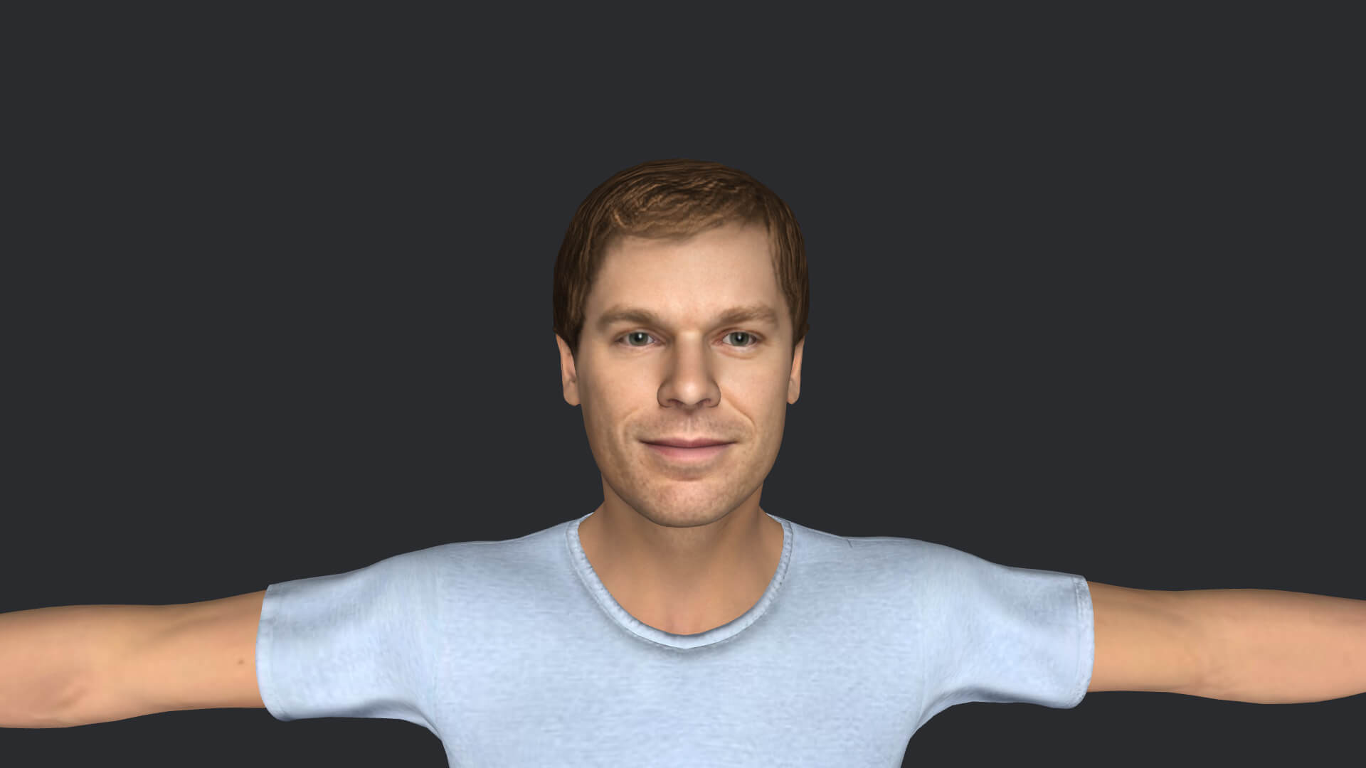 Dexter Morgan Realistic Full Body Fully Rigged Character - 3D Model by ...