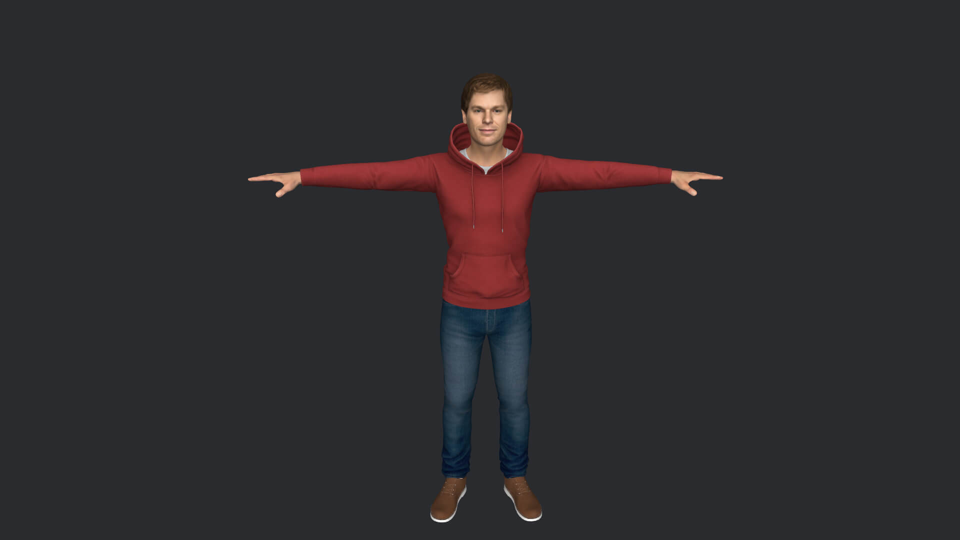 Dexter Morgan Realistic Full Body Fully Rigged Character - 3D Model by ...