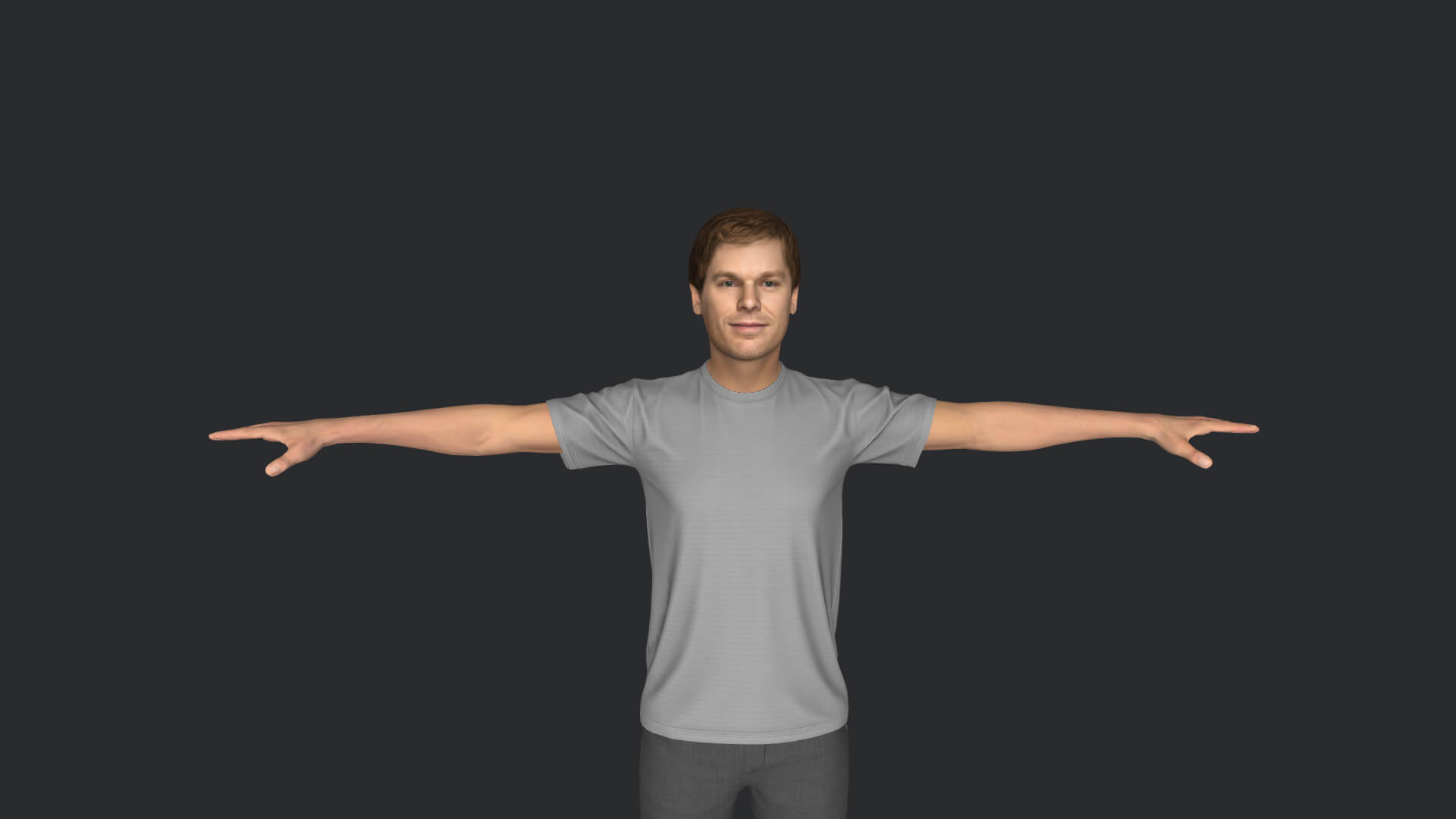 Dexter Morgan Realistic Full Body Fully Rigged Character - 3D Model by ...