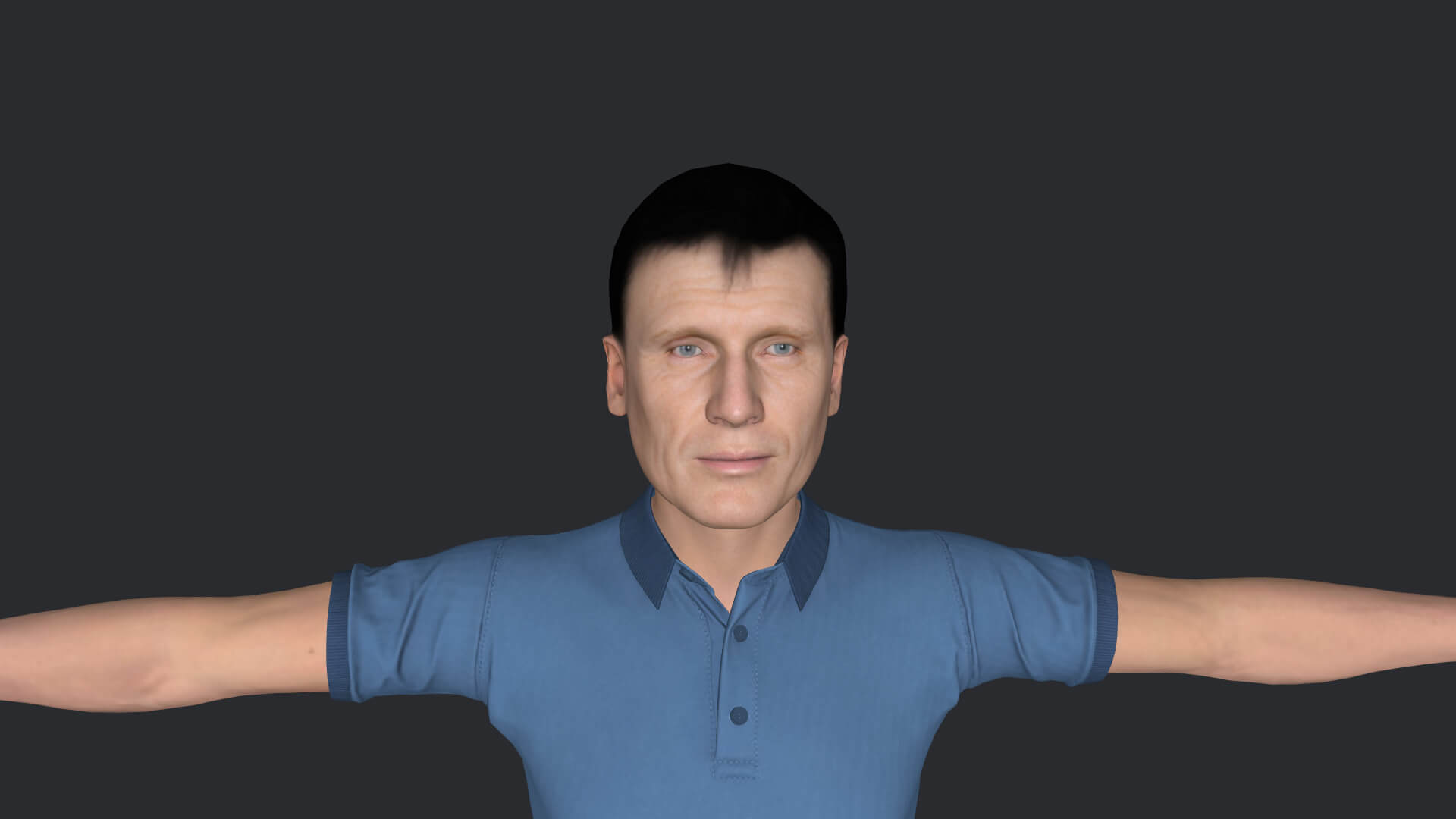 Dolph Lundgren Realistic Full Body Fully Rigged Character - 3D Model by ...
