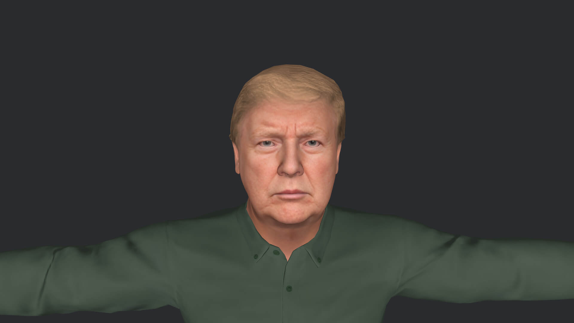 Donald Trump Realistic Full Body Fully Rigged Character - 3D Model by ...