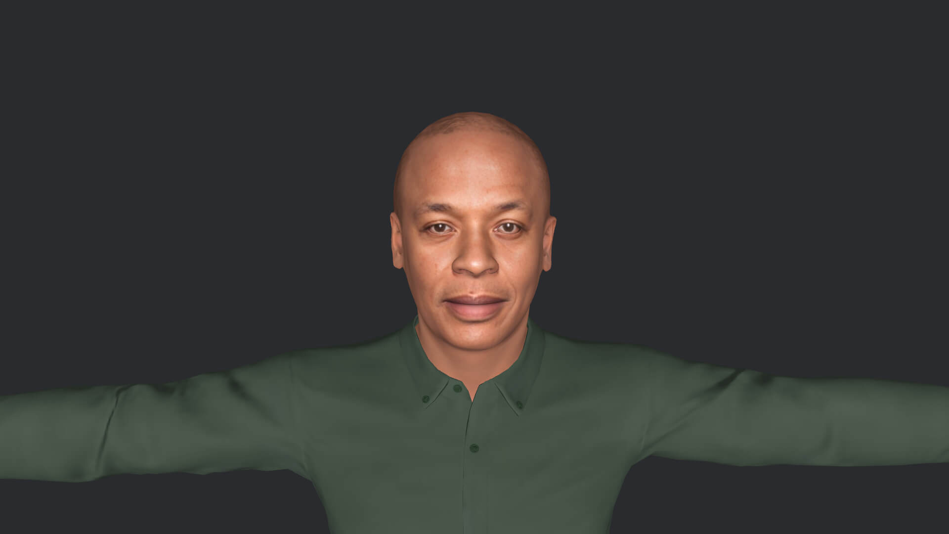 Dr Dre Realistic Full Body Fully Rigged Character - 3D Model by meta ...