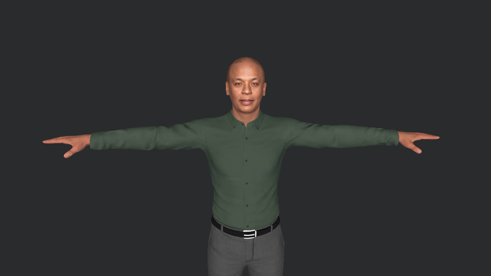 Dr Dre Realistic Full Body Fully Rigged Character - 3D Model by meta ...