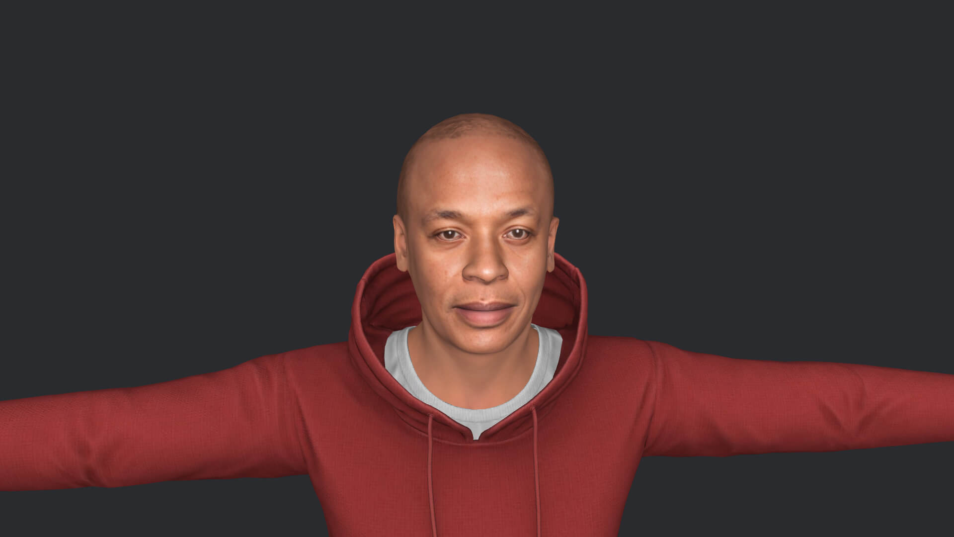 Dr Dre Realistic Full Body Fully Rigged Character - 3D Model by meta ...