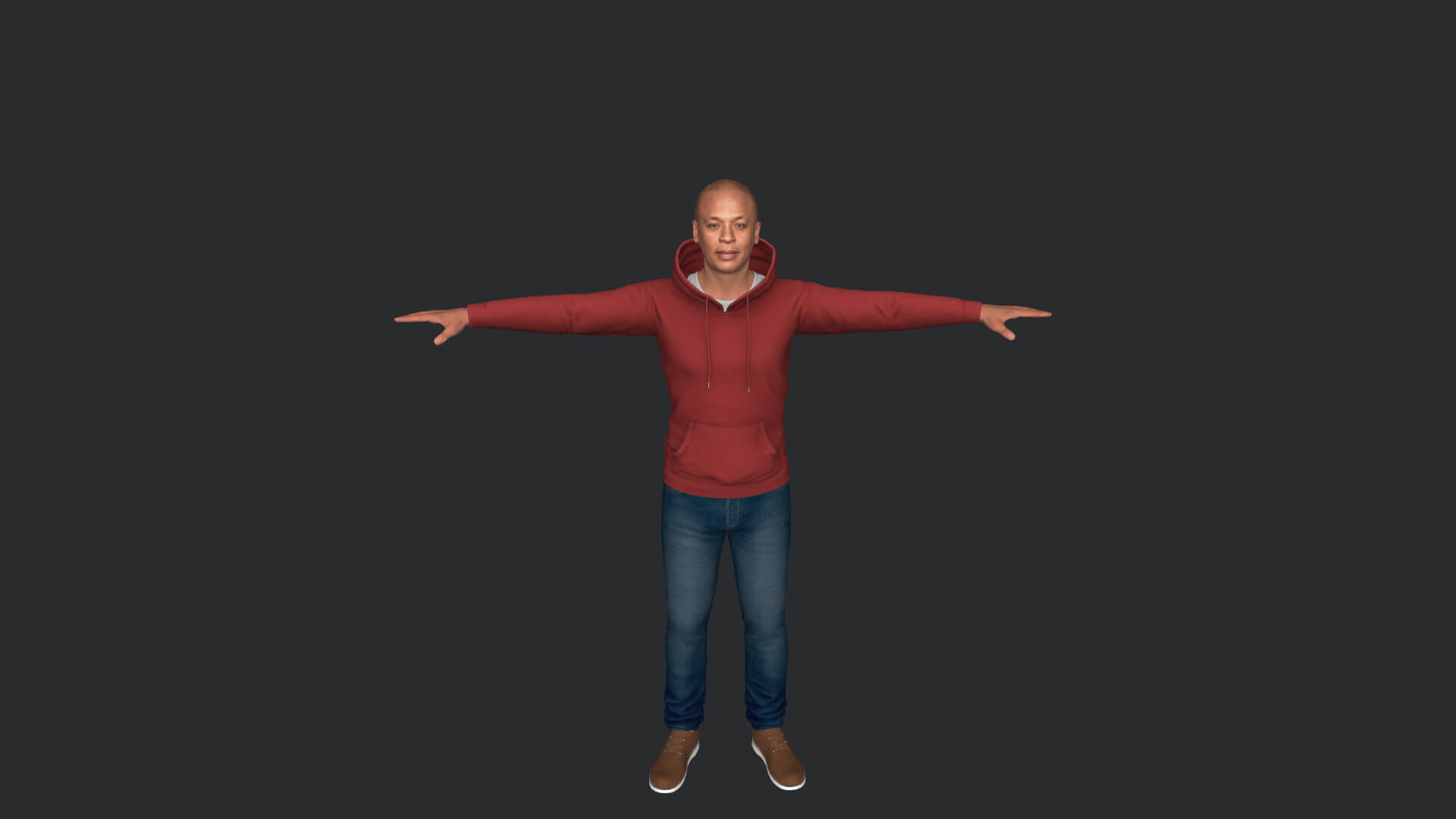 Dr Dre Realistic Full Body Fully Rigged Character - 3D Model by meta avatars