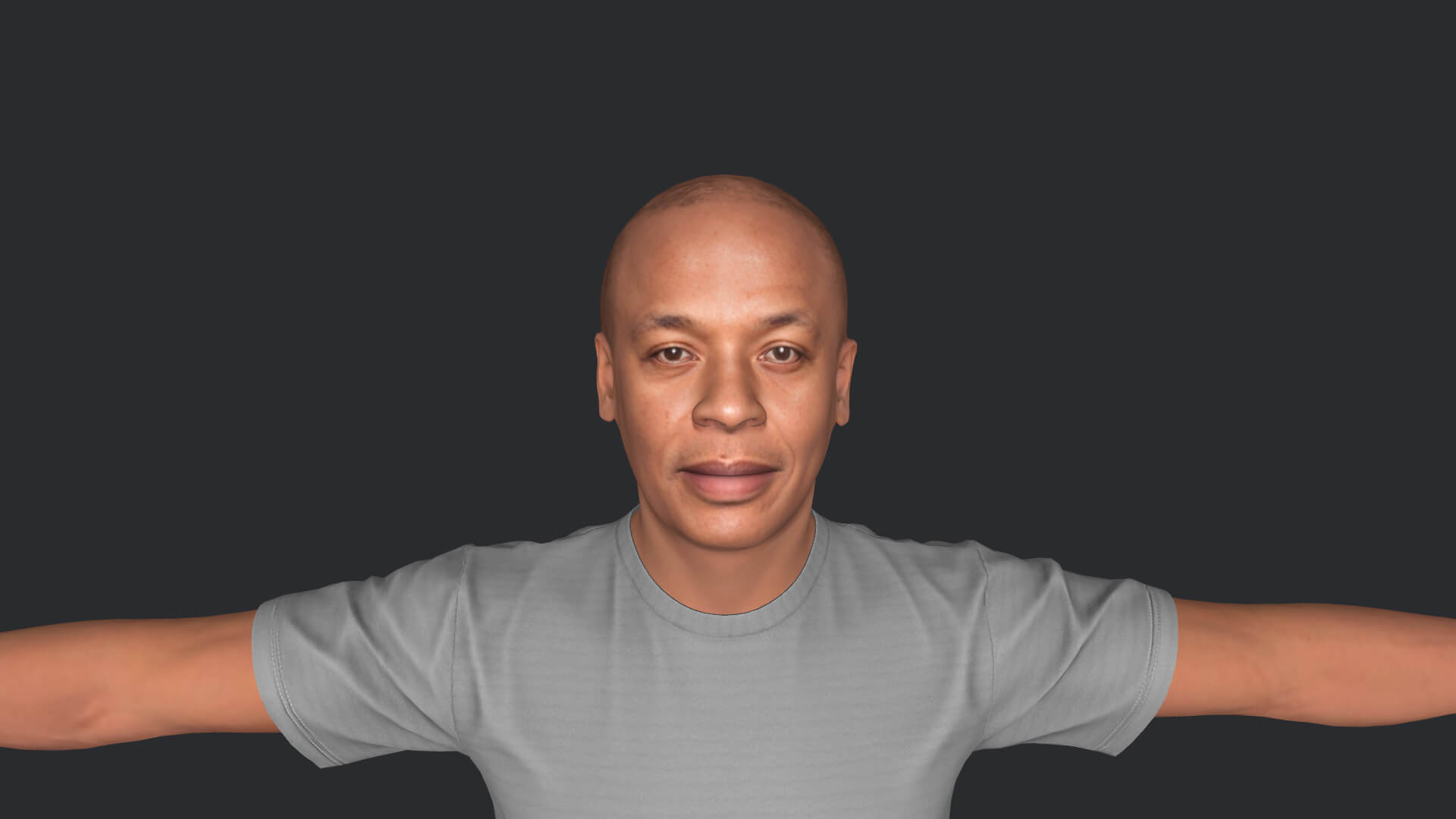 Dr Dre Realistic Full Body Fully Rigged Character - 3D Model by meta ...
