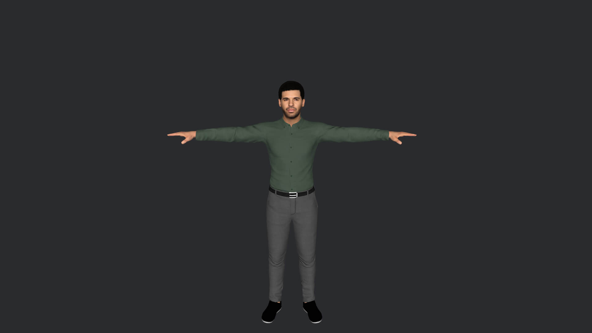 Drake Realistic Full Body Fully Rigged Character - 3D Model by meta avatars
