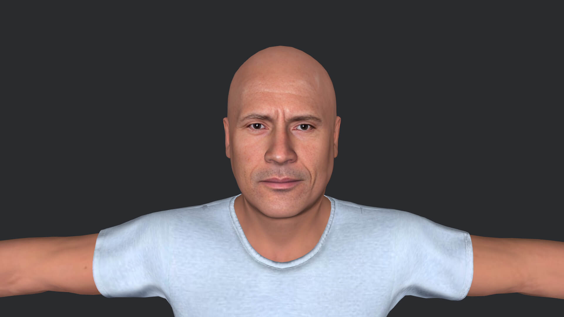 Dwayne John Character - 3D Model by meta avatars