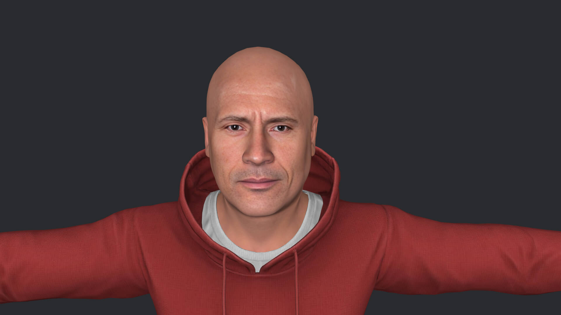 Dwayne John Character - 3D Model by meta avatars