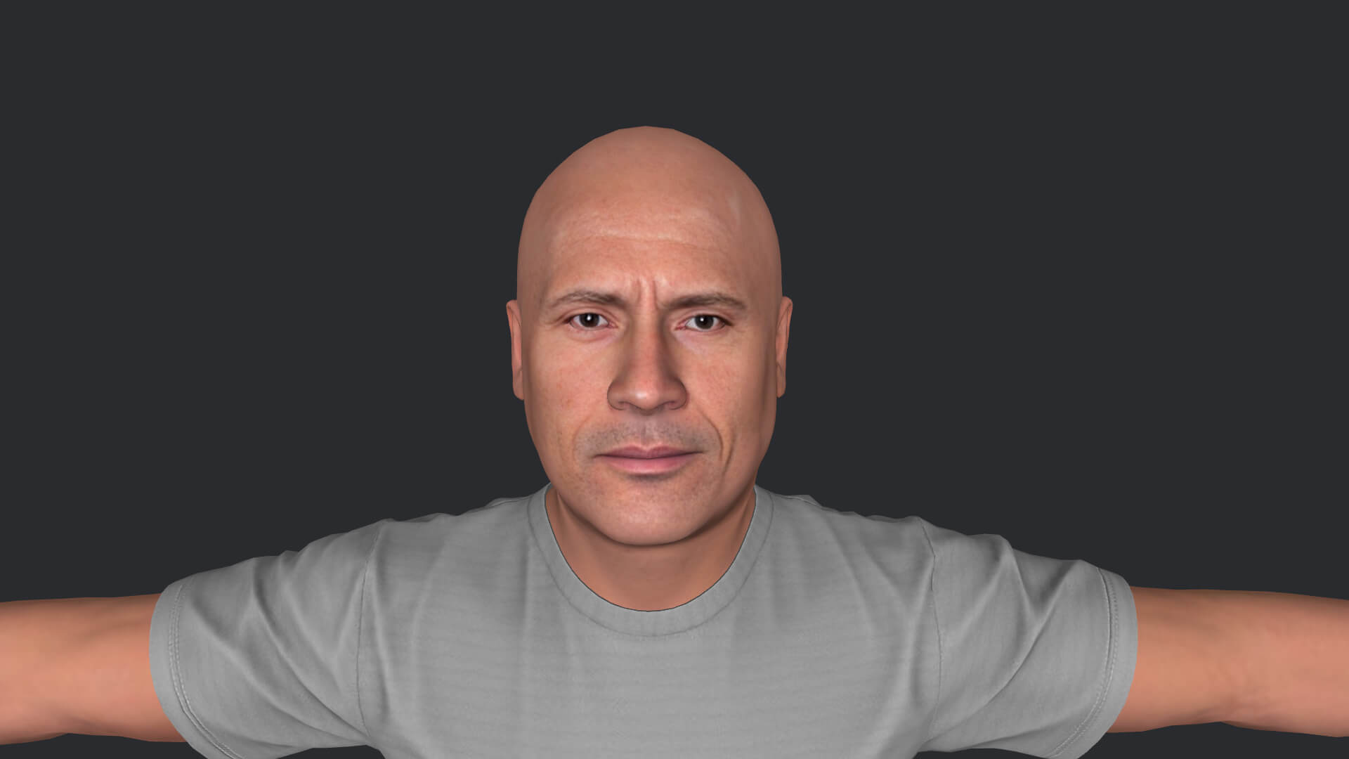 Dwayne John Character - 3D Model by meta avatars