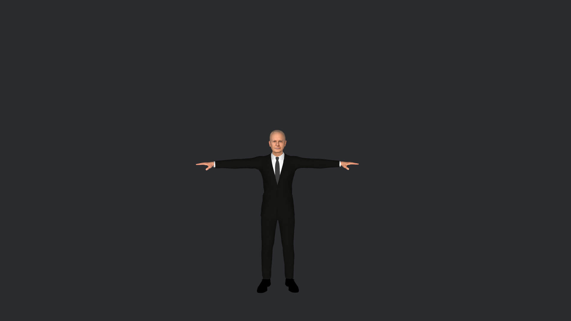 Dwight D Eisenhower Realistic Full Body Character - 3D Model by meta ...