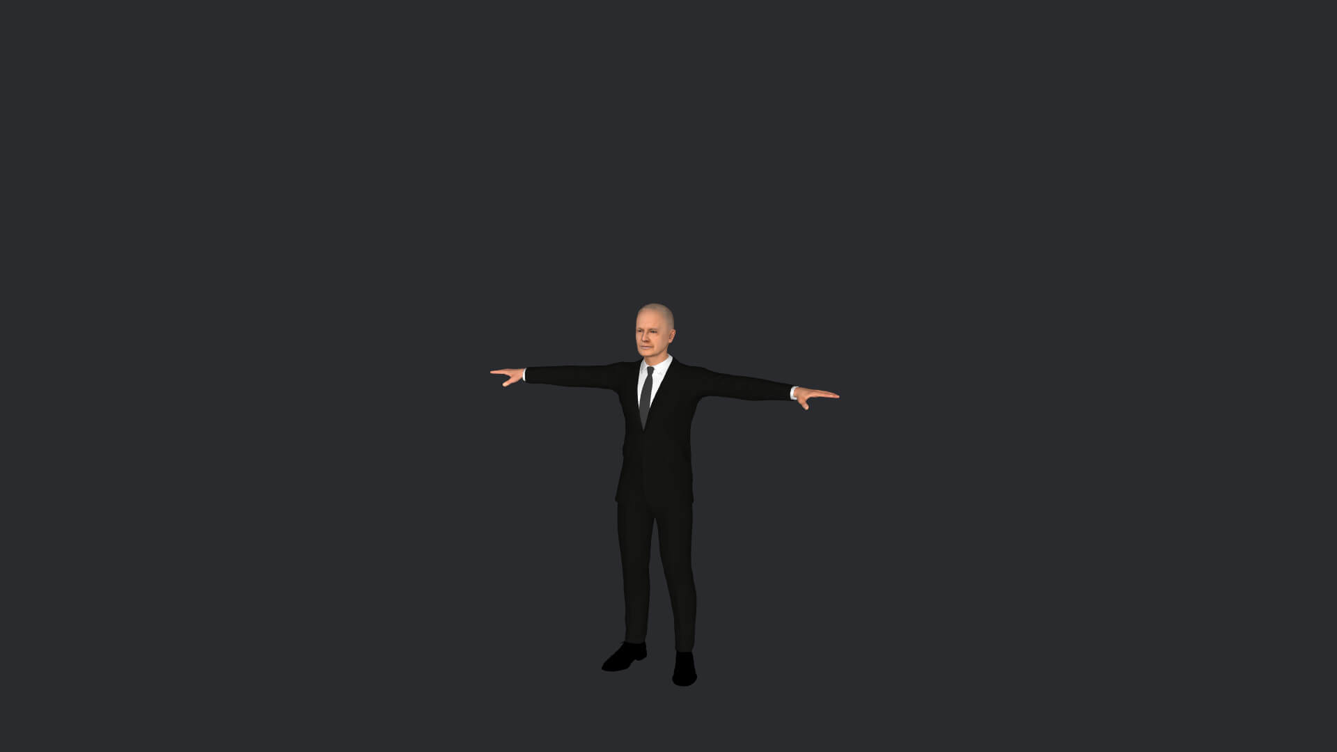 Dwight D Eisenhower Realistic Full Body Character - 3D Model by meta ...