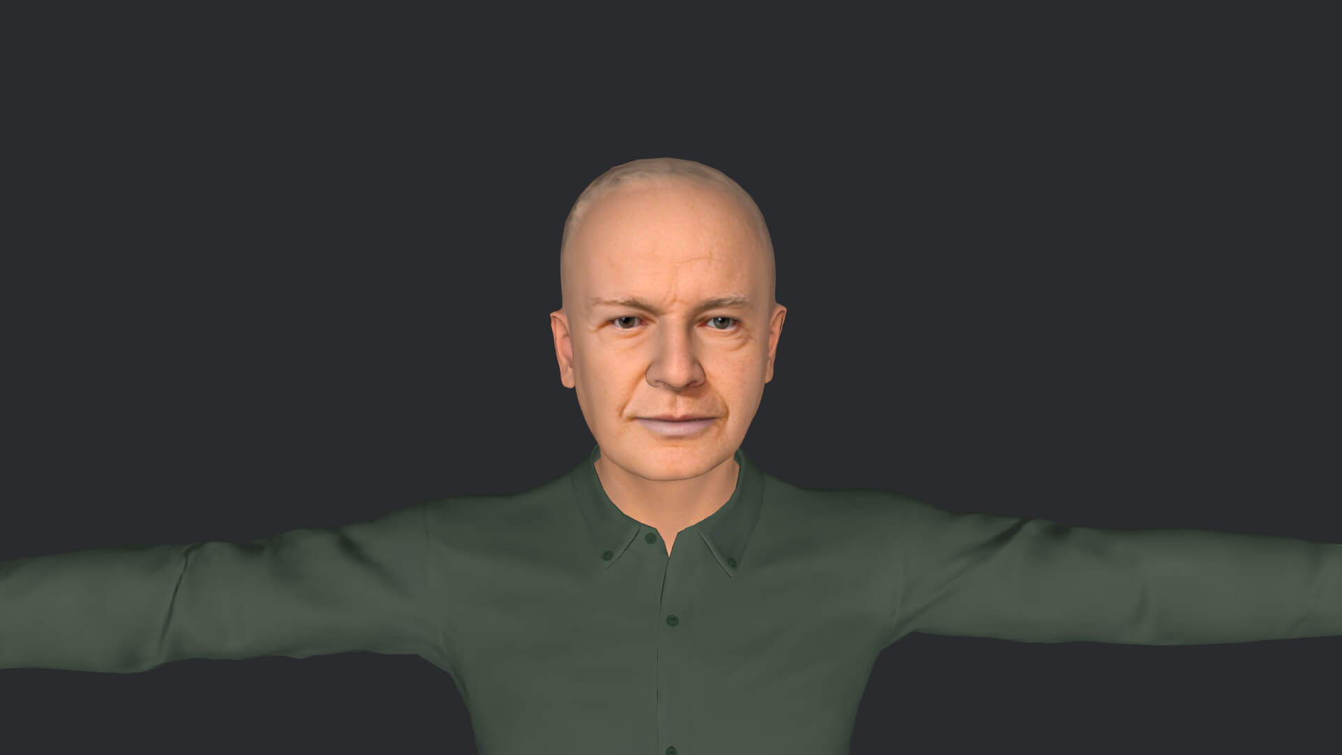 Dwight D Eisenhower Realistic Full Body Character - 3D Model by meta ...