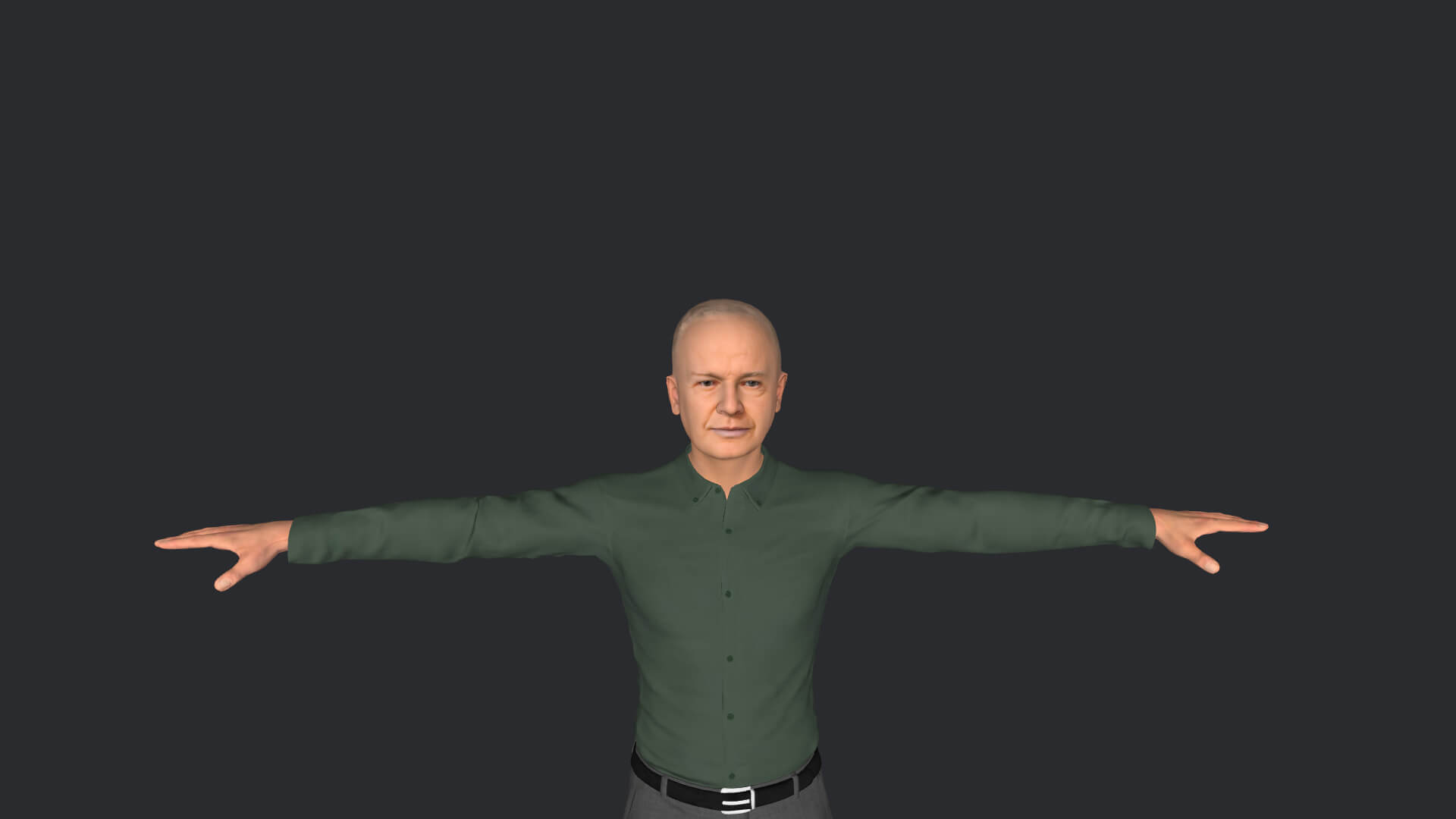 Dwight D Eisenhower Realistic Full Body Character - 3D Model by meta ...