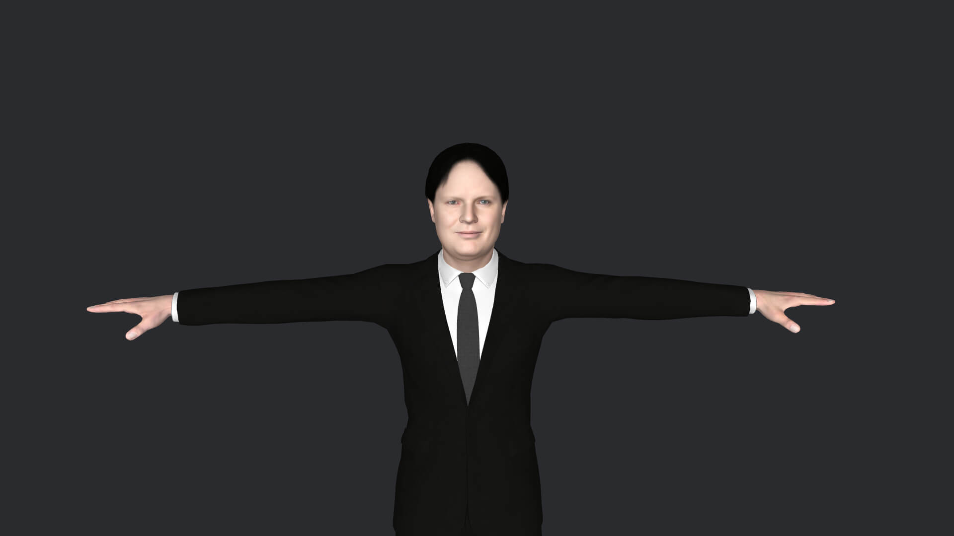 Dwight Schrute Realistic Full Body Fully Rigged Character - 3D Model by ...