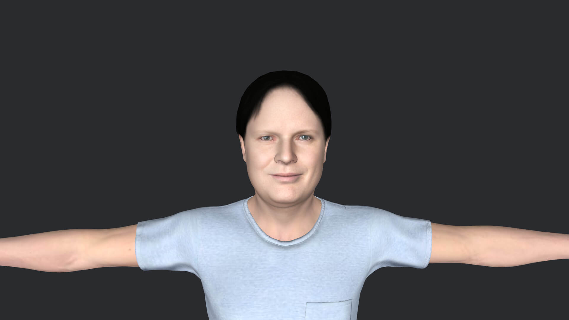 Dwight Schrute Realistic Full Body Fully Rigged Character - 3D Model by ...