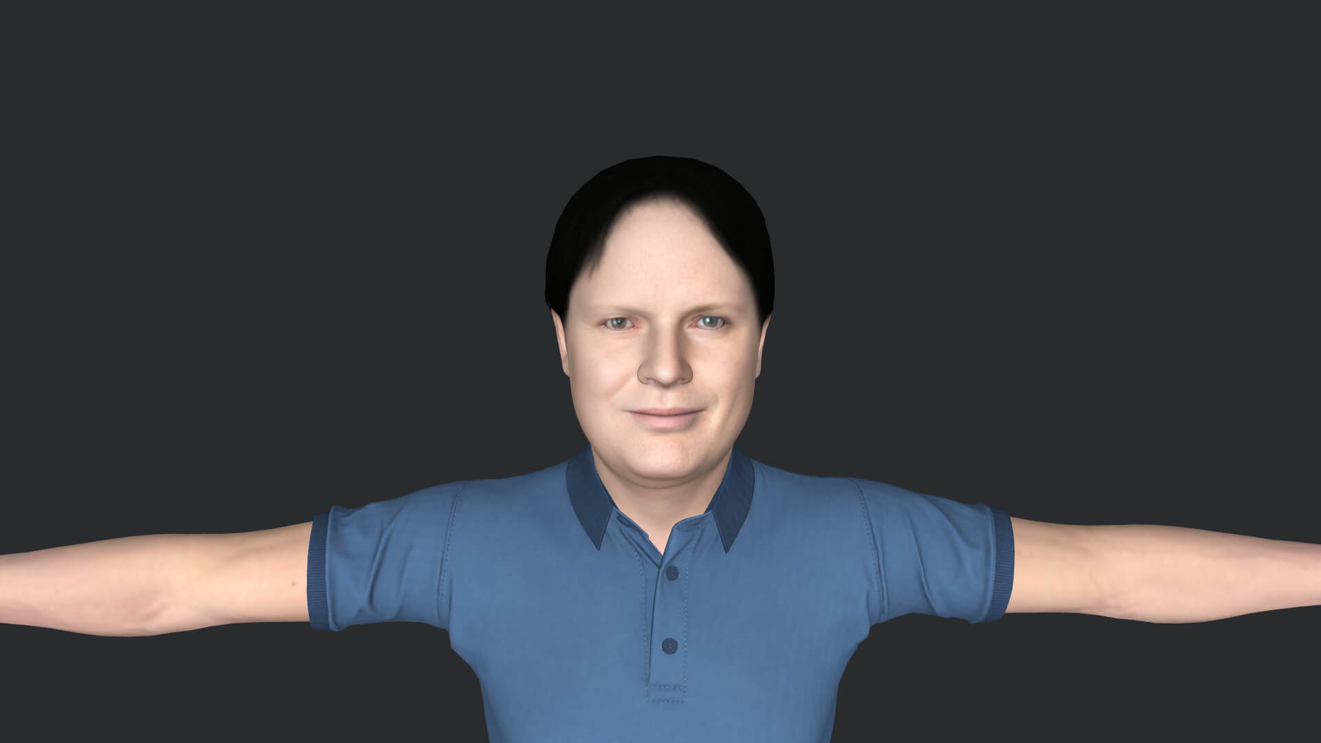 Dwight Schrute Realistic Full Body Fully Rigged Character - 3D Model by ...