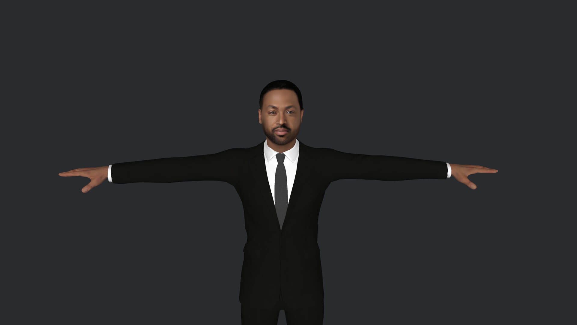 Dwyane Wade Realistic Full Body Fully Rigged Character - 3D Model by ...