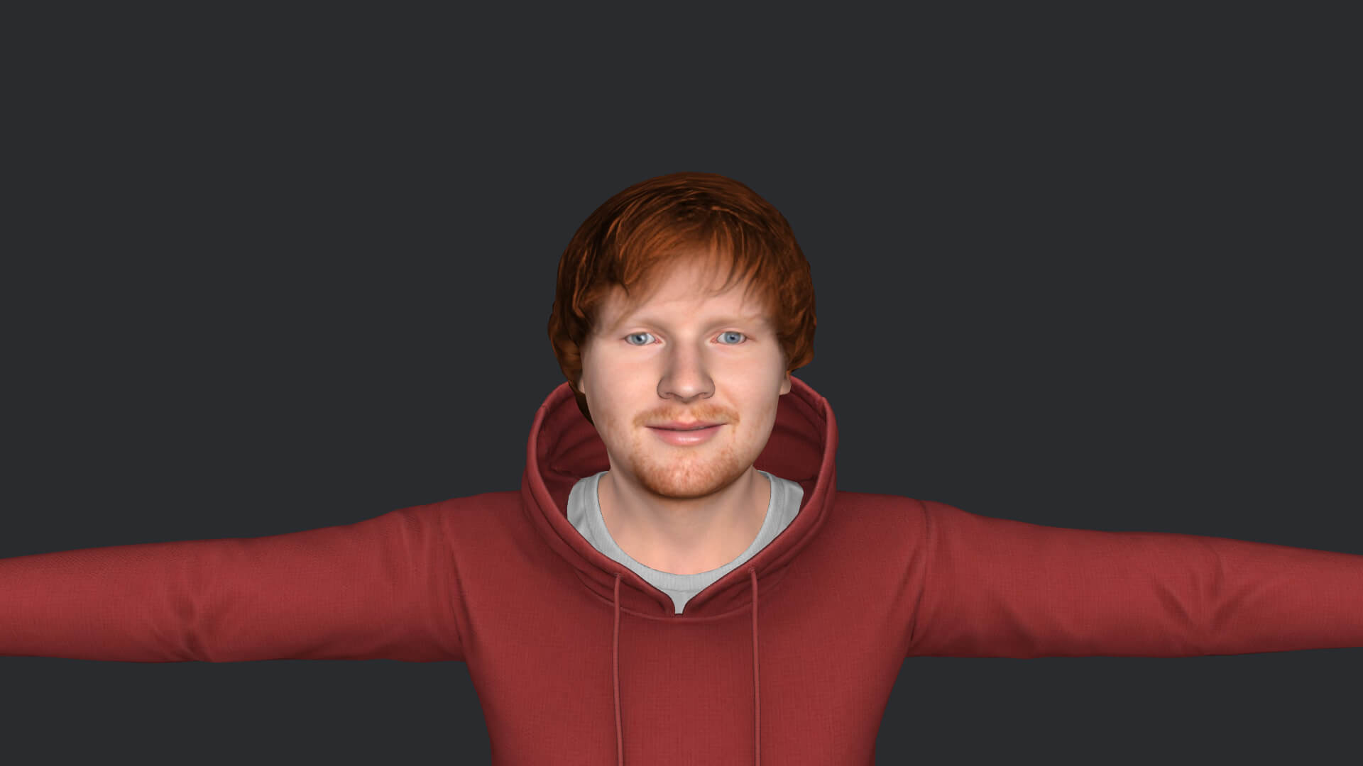 Ed Sheeran Realistic Full Body Fully Rigged Character - 3D Model by ...