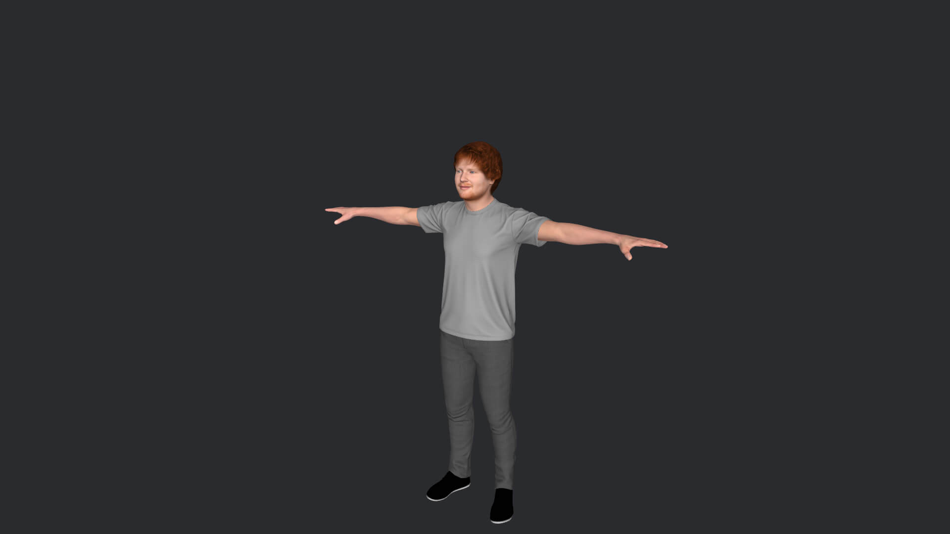 Ed Sheeran Realistic Full Body Fully Rigged Character - 3D Model by ...