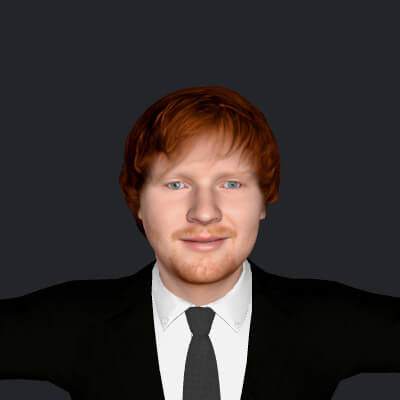 Ed Sheeran Realistic Full Body Fully Rigged Character - 3D Model by ...