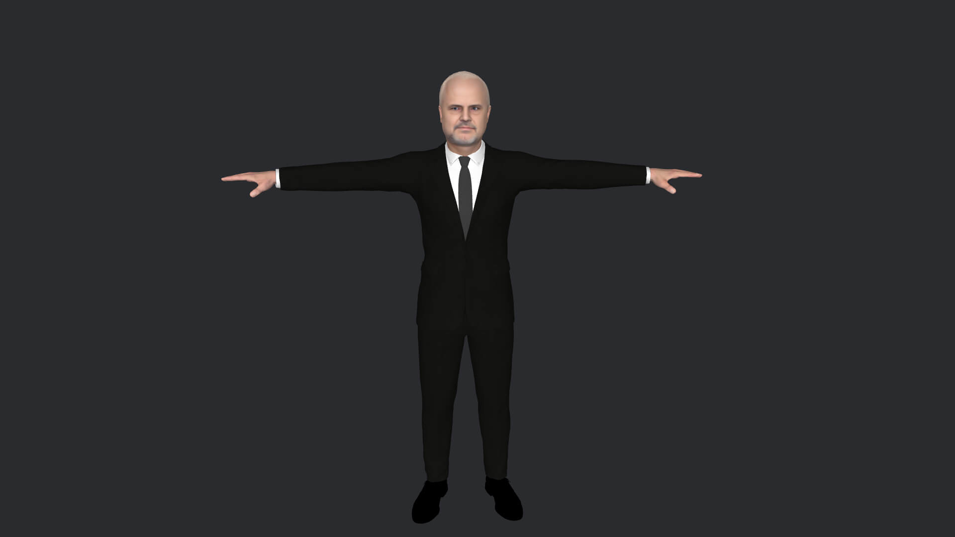 Edi Rama Realistic Full Body Fully Rigged Character - 3D Model by meta ...