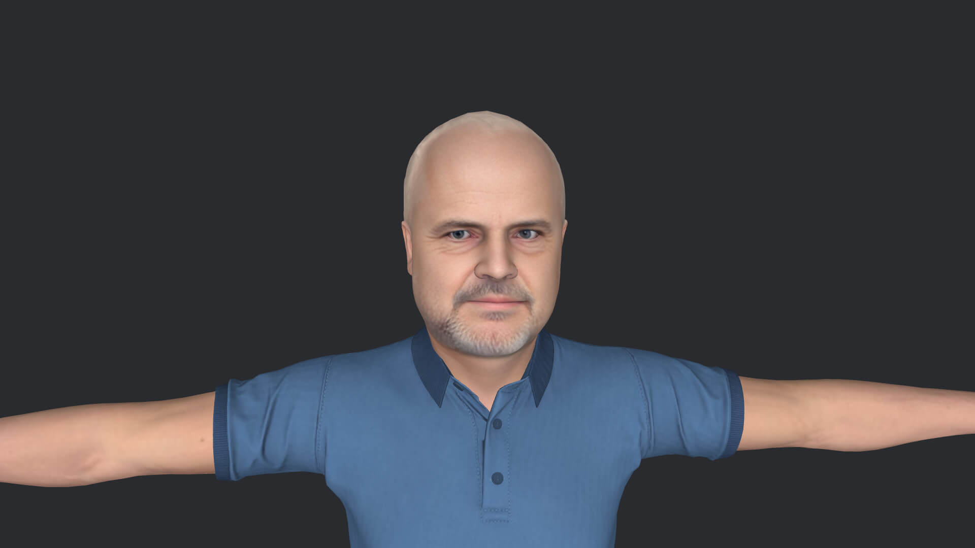 Edi Rama Realistic Full Body Fully Rigged Character - 3D Model by meta ...