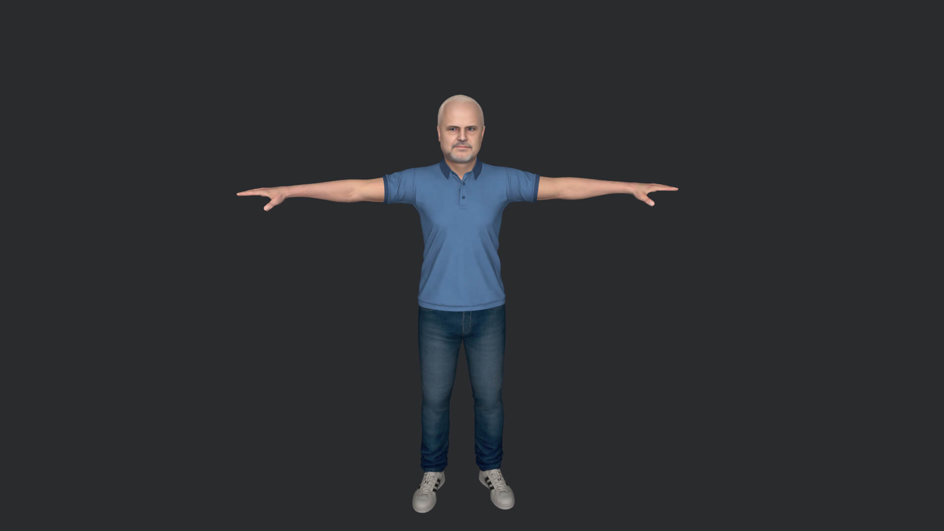 Edi Rama Realistic Full Body Fully Rigged Character - 3D Model by meta ...
