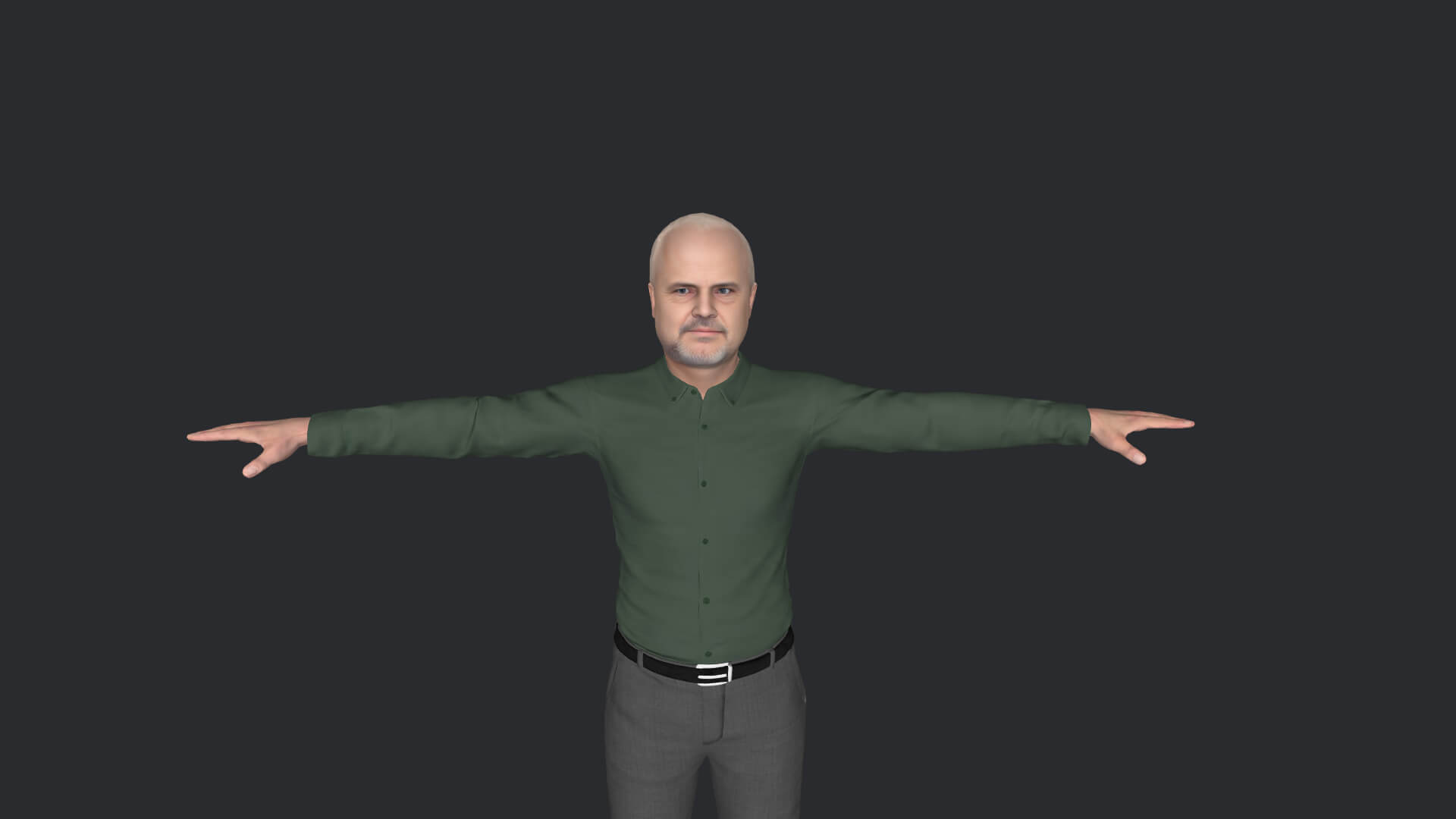 Edi Rama Realistic Full Body Fully Rigged Character - 3D Model by meta ...