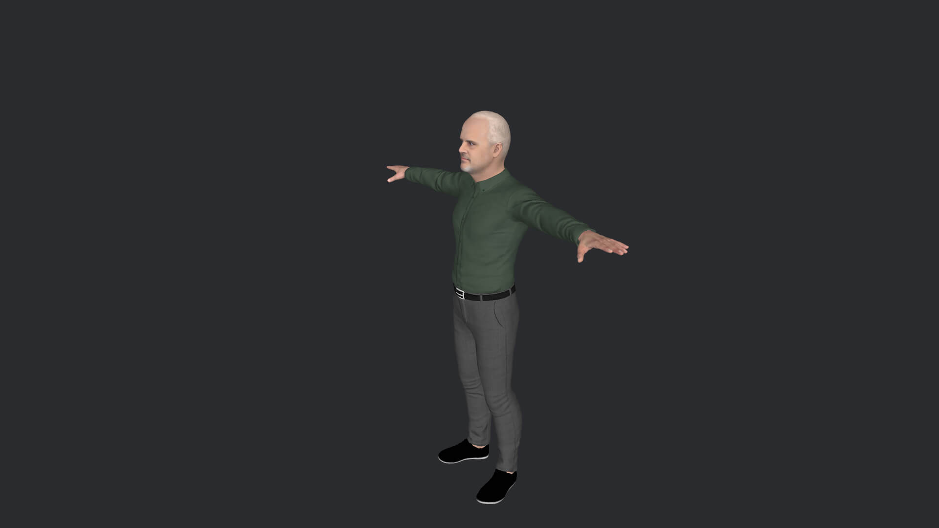 Edi Rama Realistic Full Body Fully Rigged Character - 3D Model by meta ...