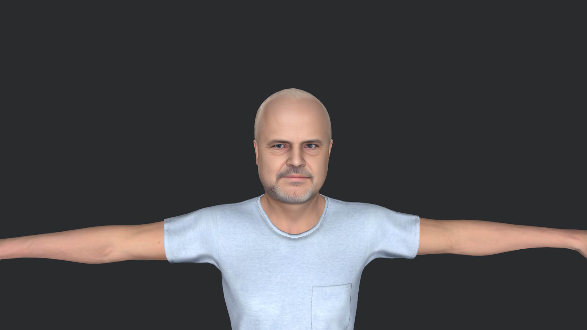 Edi Rama Realistic Full Body Fully Rigged Character - 3D Model by meta ...