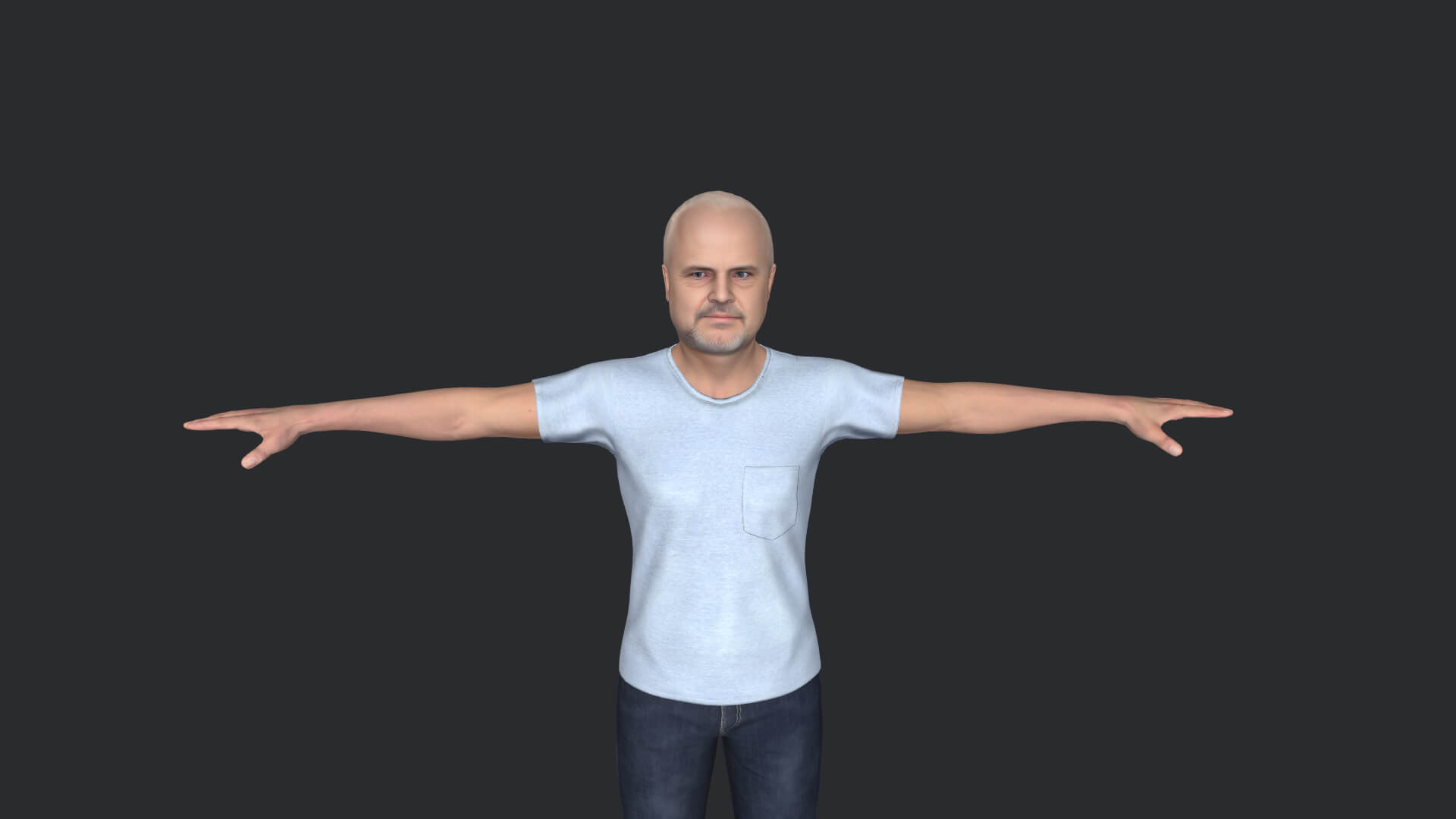 Edi Rama Realistic Full Body Fully Rigged Character - 3D Model by meta ...