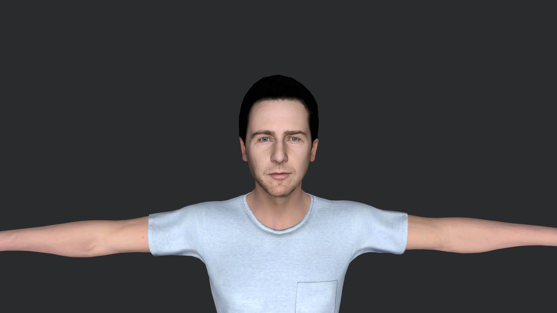 Edward Norton Realistic Full Body Fully Rigged Character - 3D Model by ...